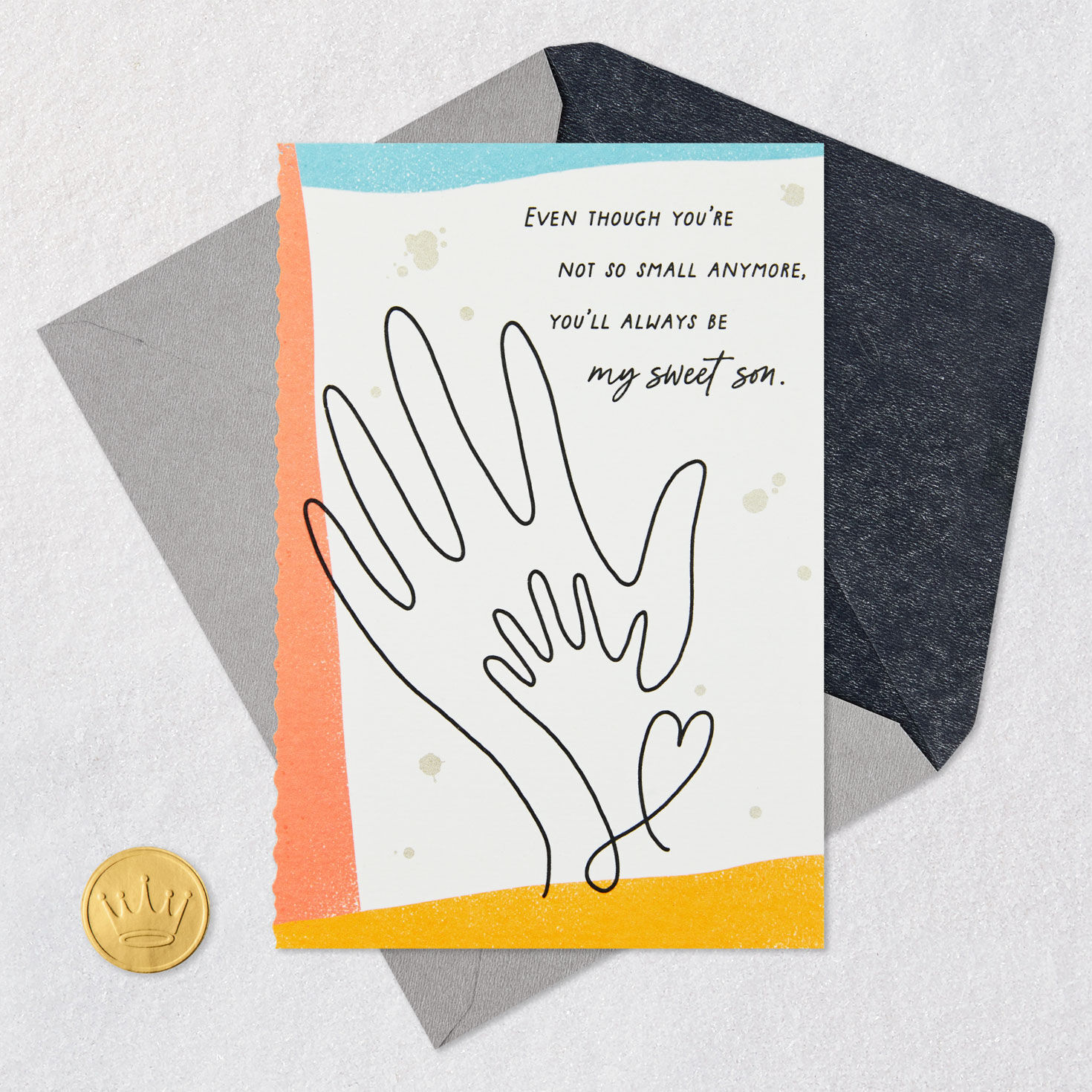 You'll Always Be My Sweet Son Birthday Card From Mom - Greeting Cards ...