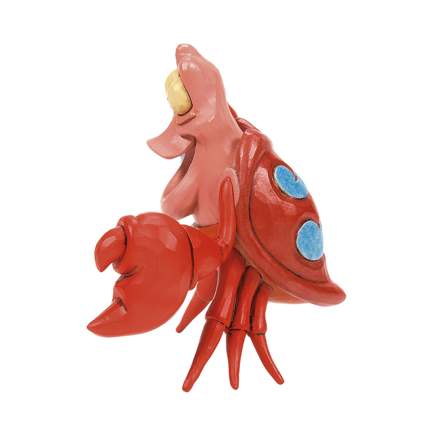 Jim Shore Disney The Little Mermaid Sebastian Mini Figurine, 3.3 ...