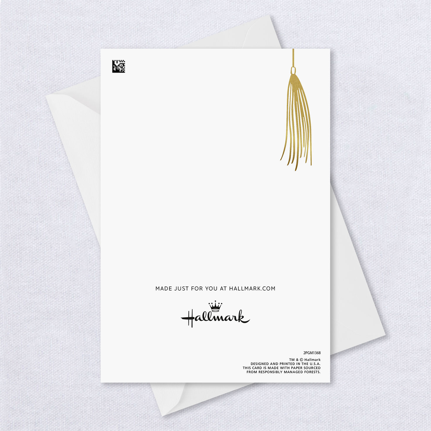 Personalized Gold Tassel Graduation Photo Card - Greeting Cards | Hallmark