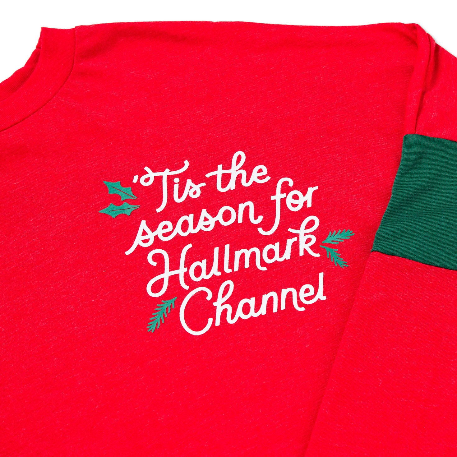 Hallmark Channel 'Tis the Season Red Spirit Jersey - Shirts & Clothing ...