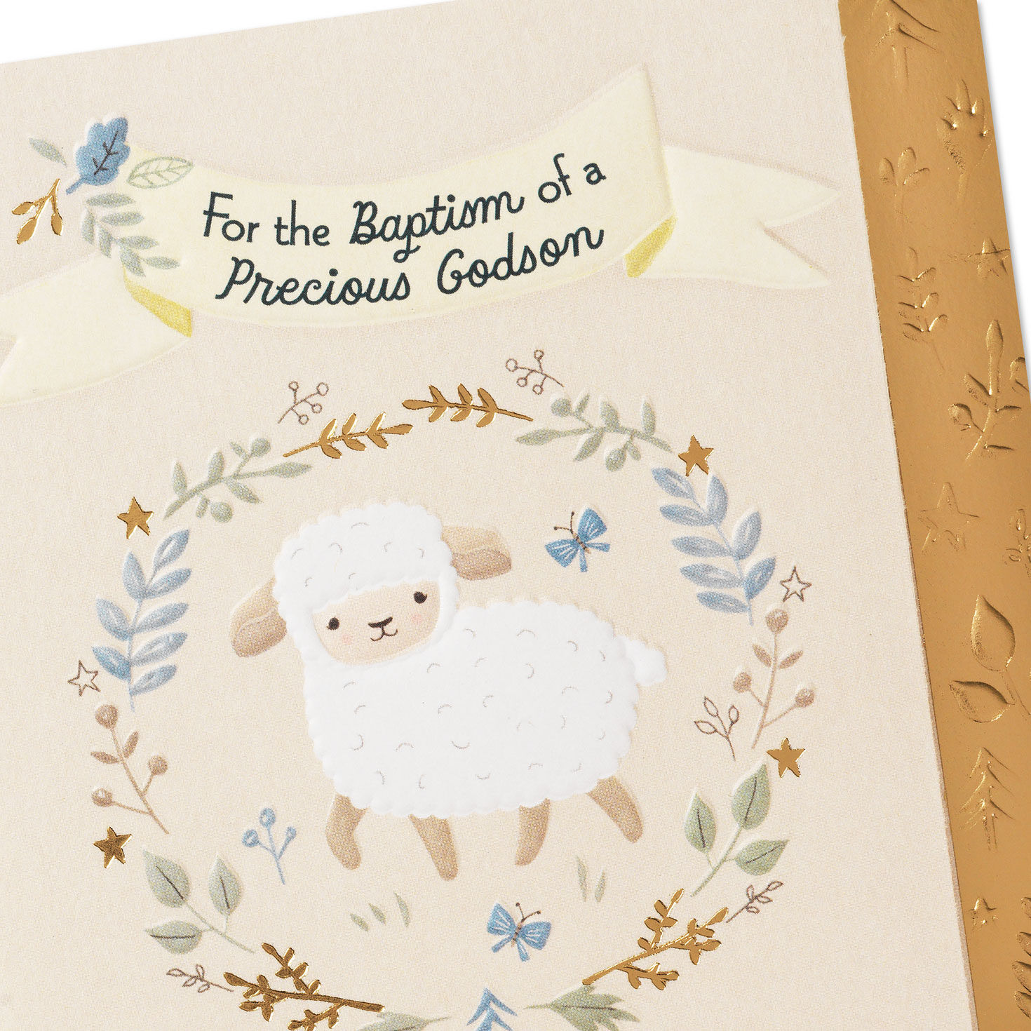 May God Bless You Religious Baptism Card for Godson - Greeting Cards ...