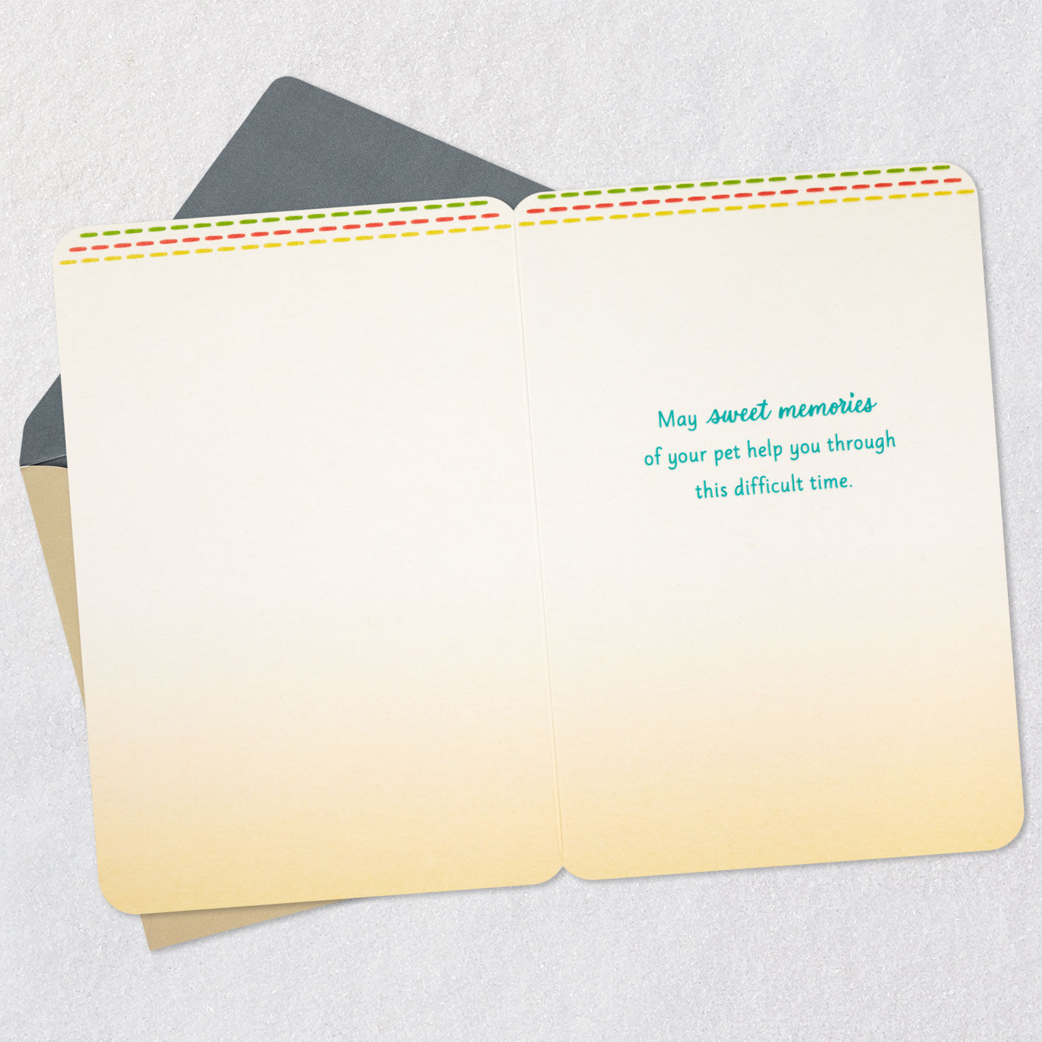 Pets Never Leave Our Hearts Sympathy Card - Greeting Cards | Hallmark
