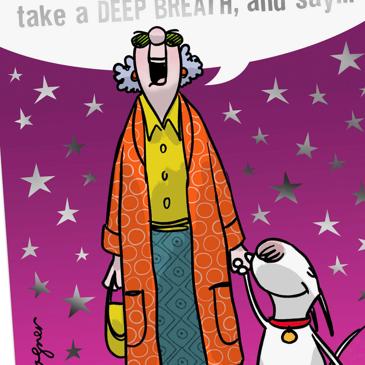 Maxine™ Give Me a #!@* Break Funny Encouragement Card - Greeting Cards ...