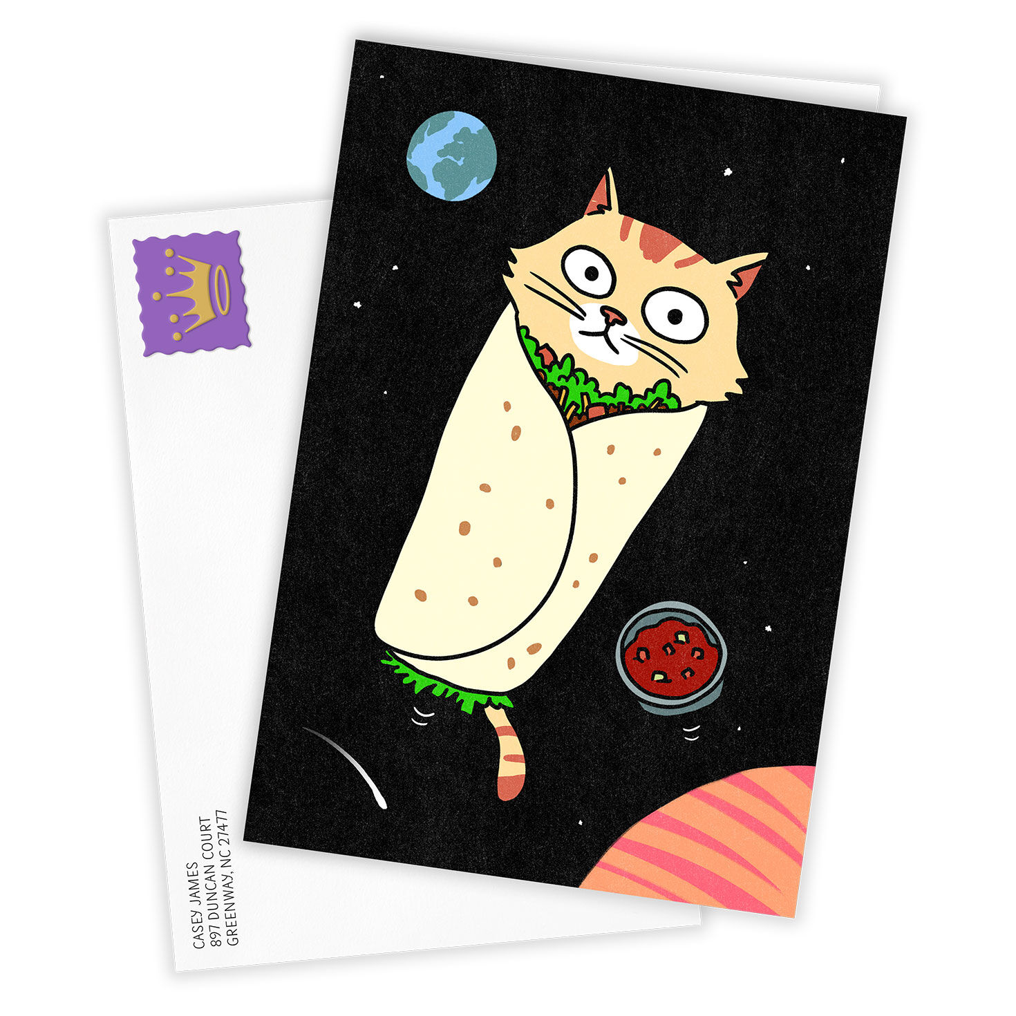 Cat Burrito Funny eCard - Greeting Cards | Hallmark