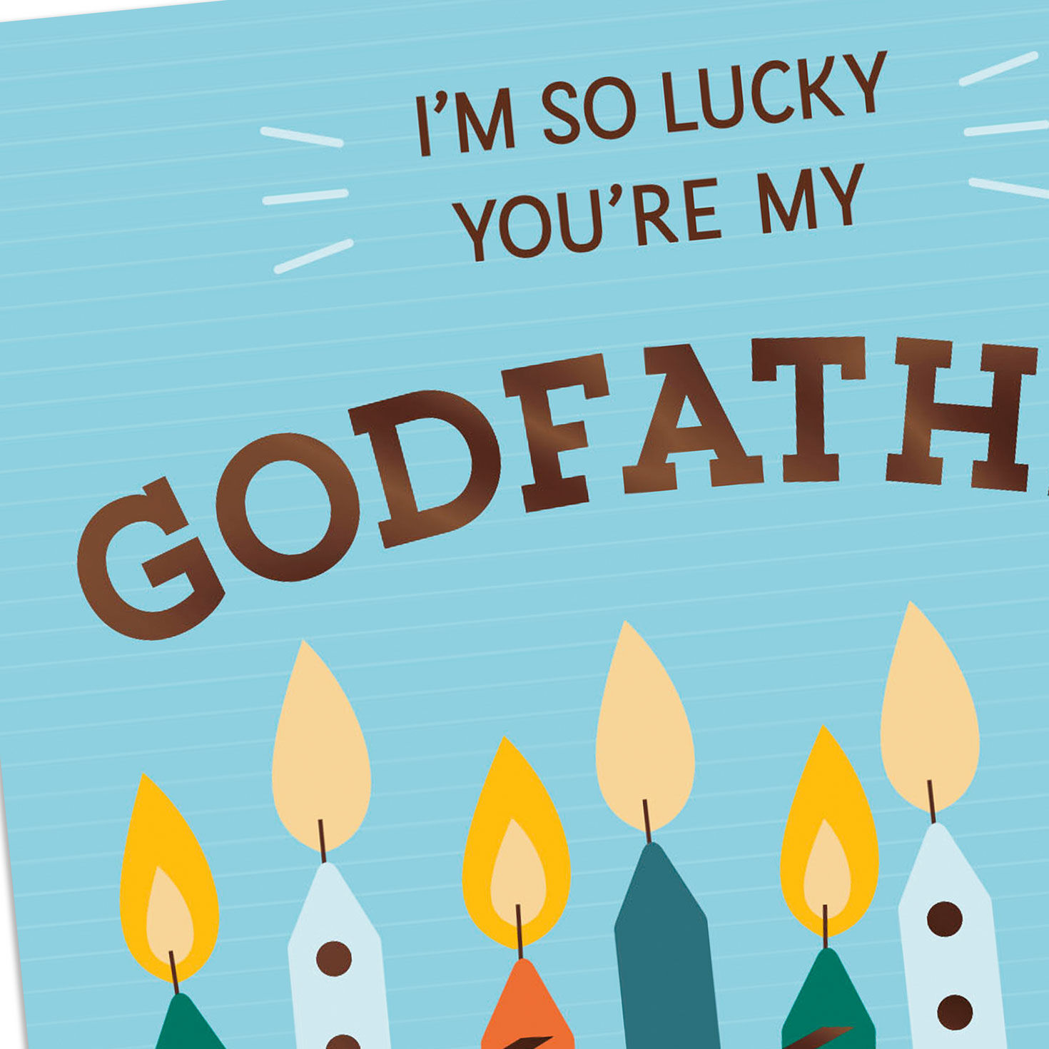 Your Wishes and Support Mean So Much Birthday Card for Godfather ...