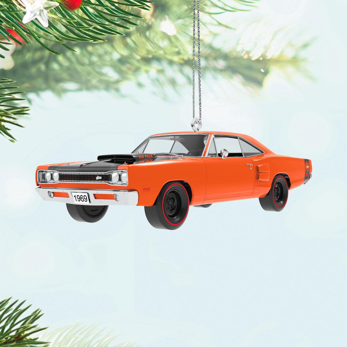 Classic American Cars 1969 Dodge Super Bee Six Pack 2025 Metal Ornament ...