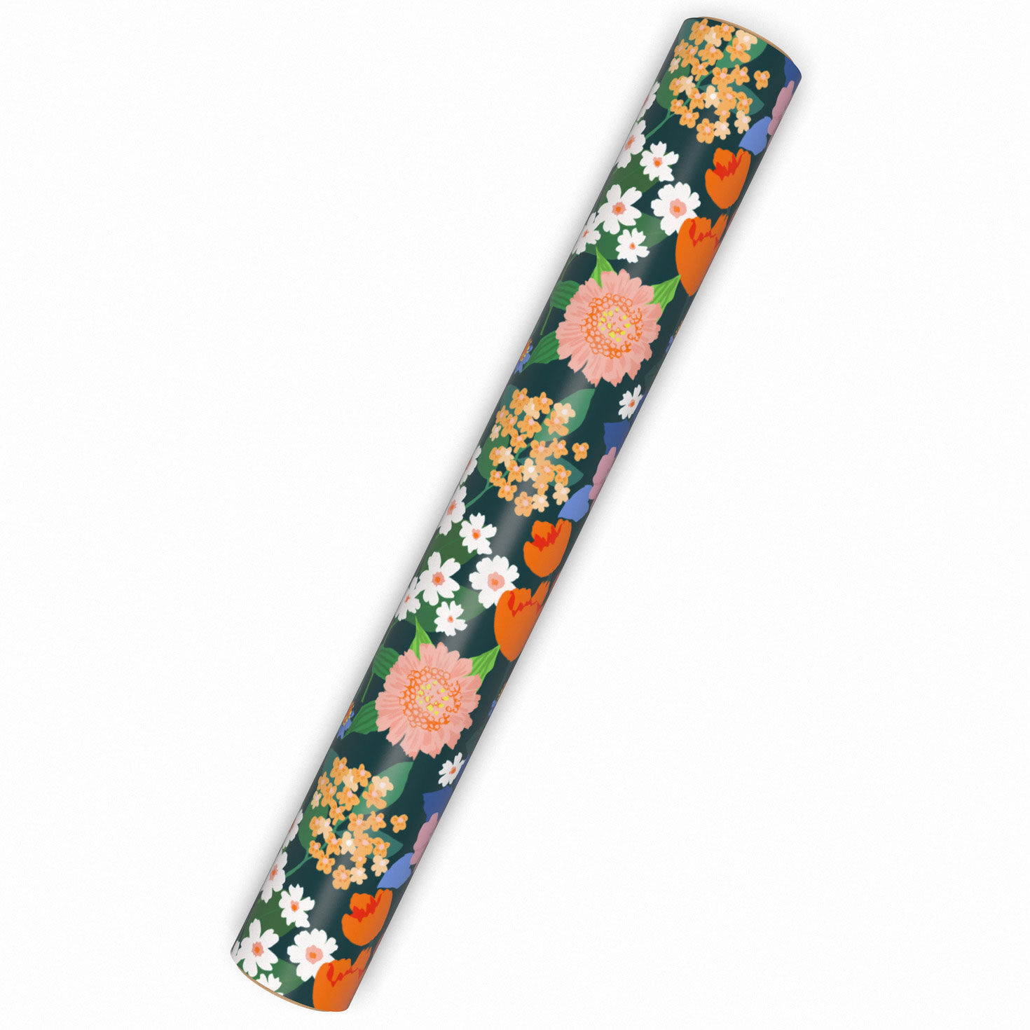 Vibrant Flowers Wrapping Paper Mini Roll, 38.8 sq. ft. - Wrapping Paper ...
