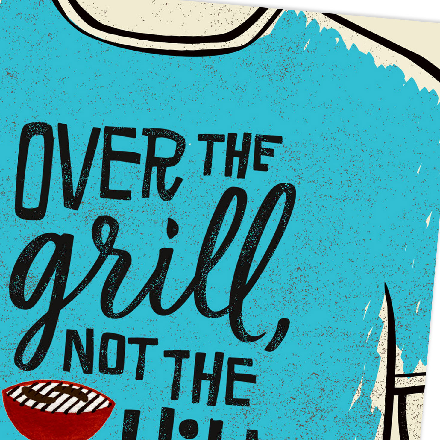 Over the Grill Funny Birthday Card - Greeting Cards | Hallmark