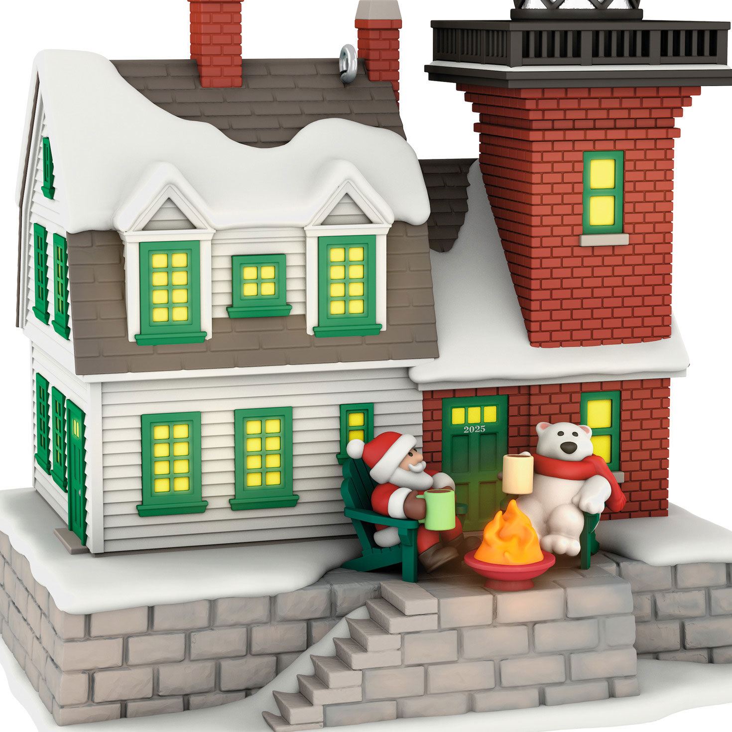 Holiday Lighthouse 2025 Ornament With Light - Keepsake Ornaments | Hallmark