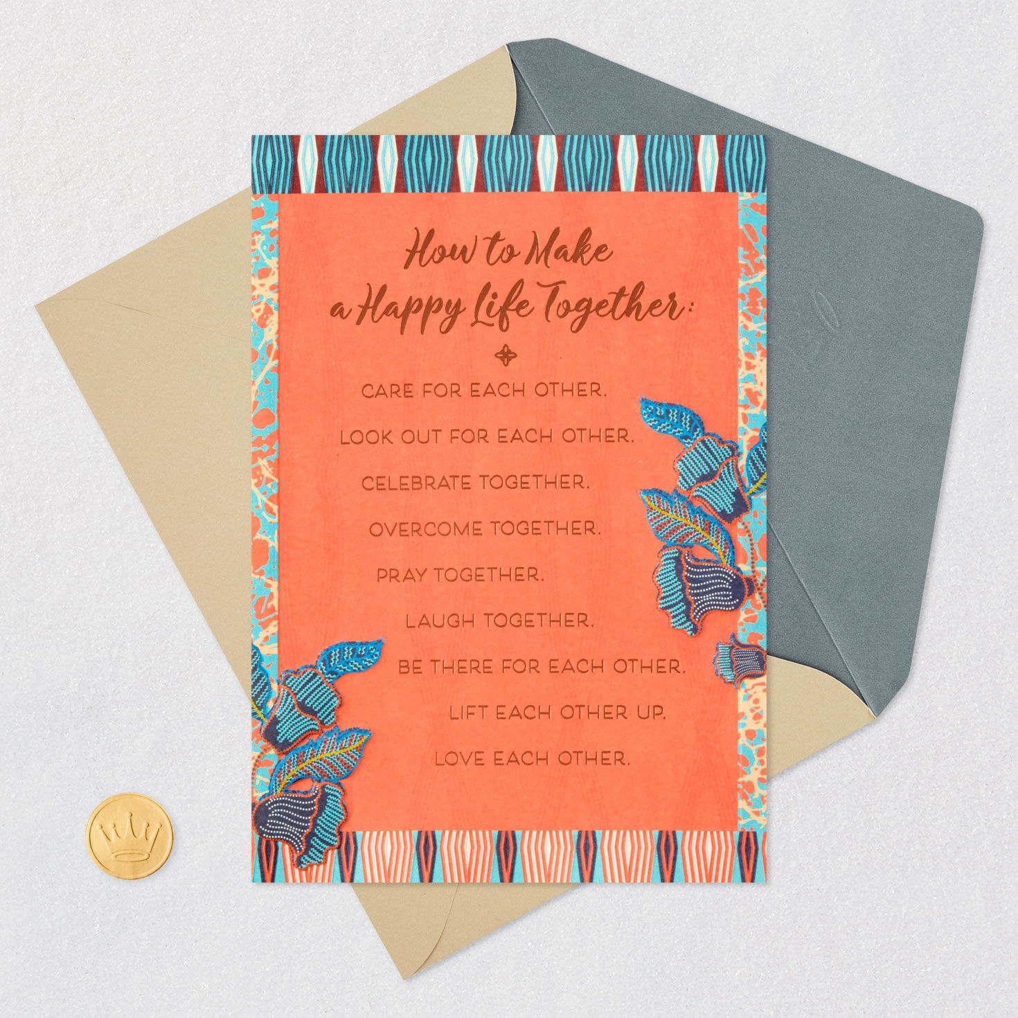 You Two Have Made a Happy Life Together Anniversary Card - Greeting Cards | Hallmark
