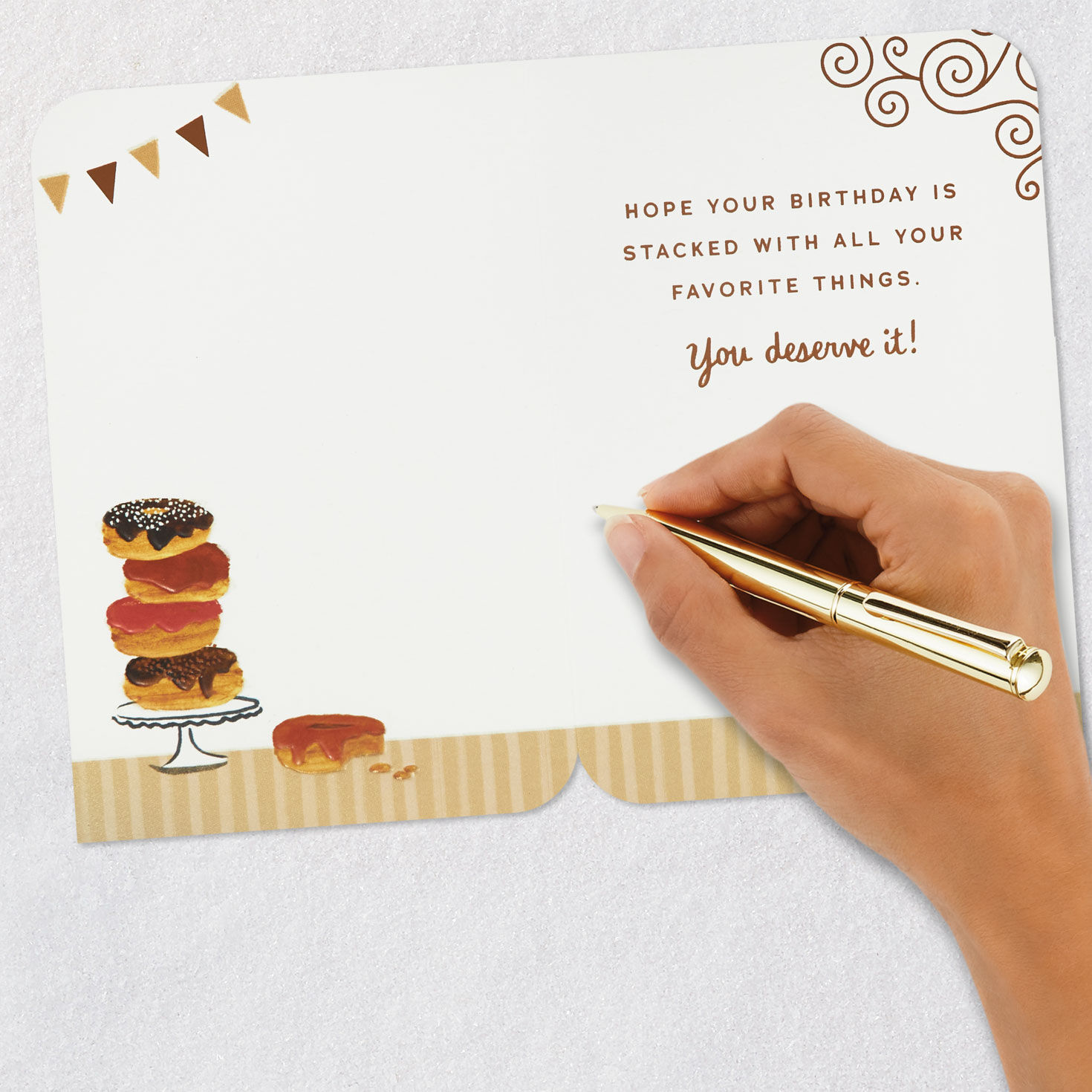 A Treat to Work With You Birthday Card for Boss - Greeting Cards | Hallmark