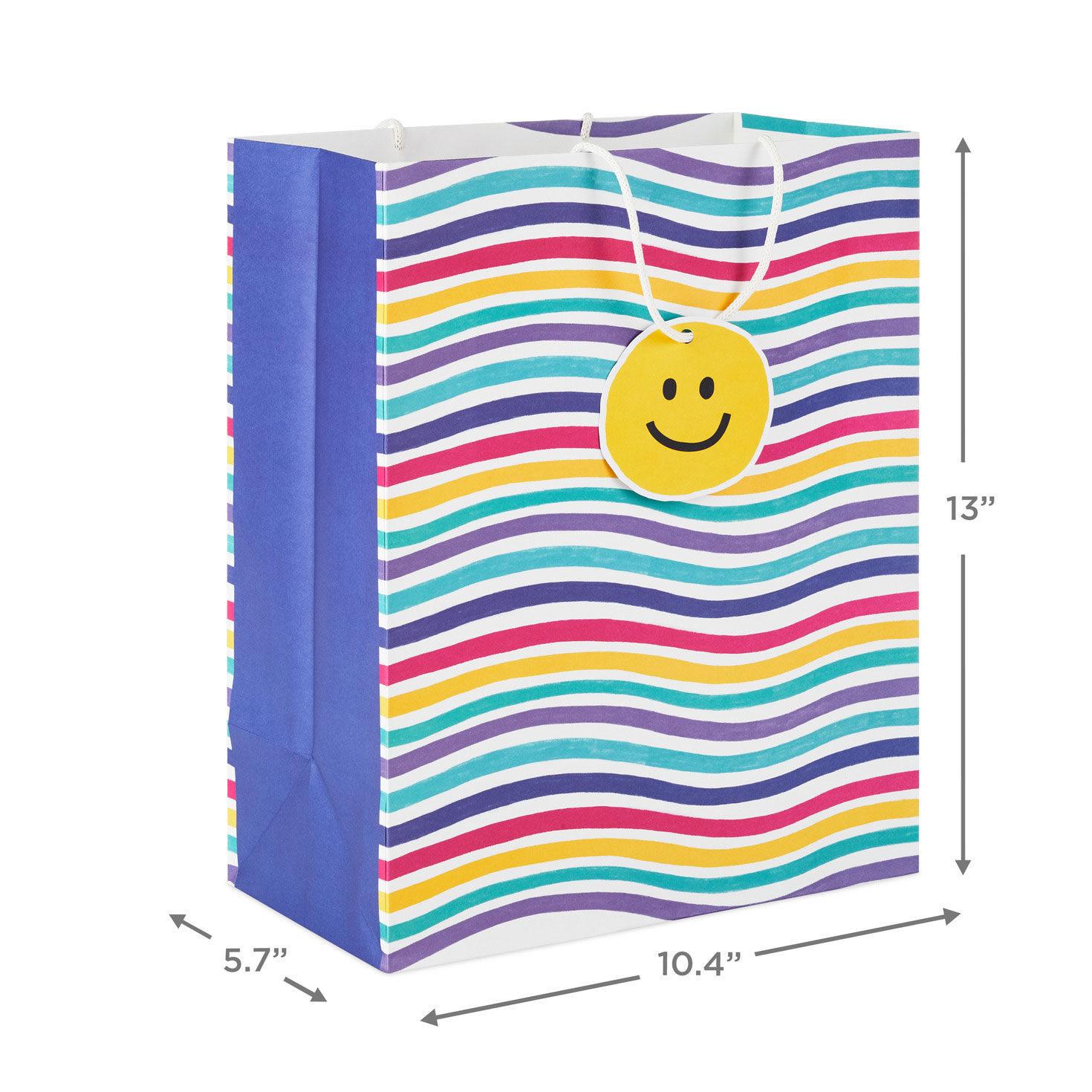 13" Happy Waves Large Gift Bag - Gift Bags | Hallmark