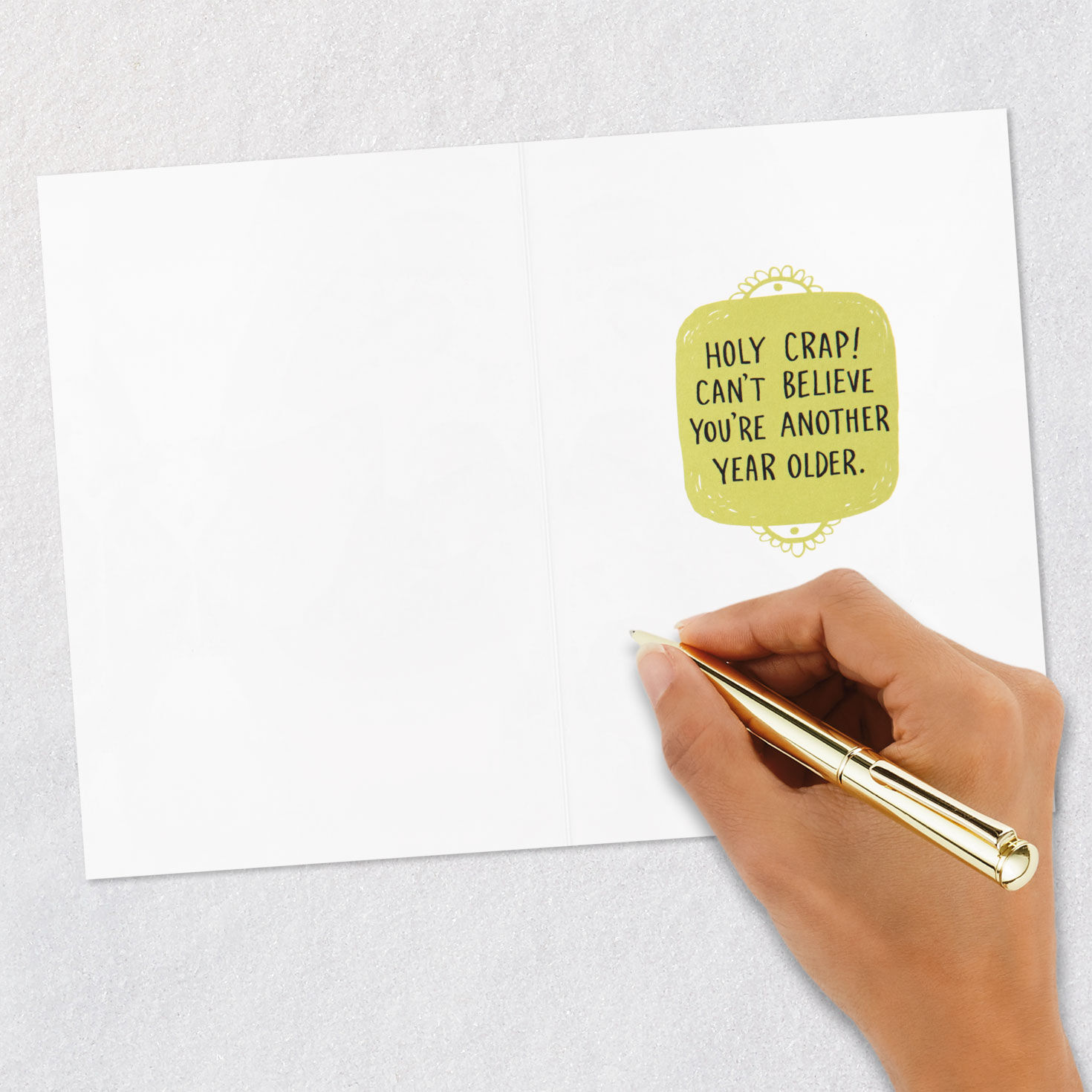 Holy Crap Funny Birthday Card - Greeting Cards | Hallmark