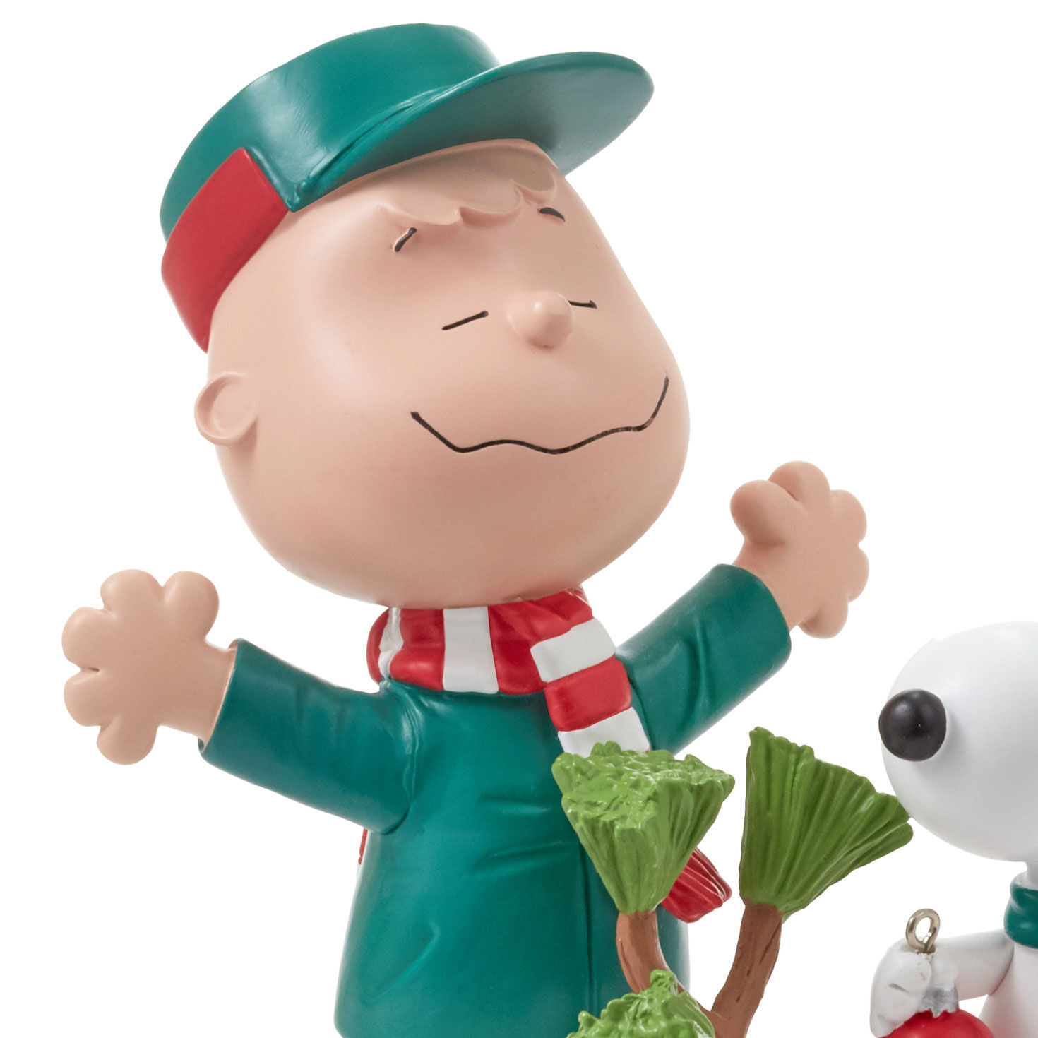Peanuts® Charlie Brown and Snoopy With Tree Figurine, 5.25" - Figurines ...