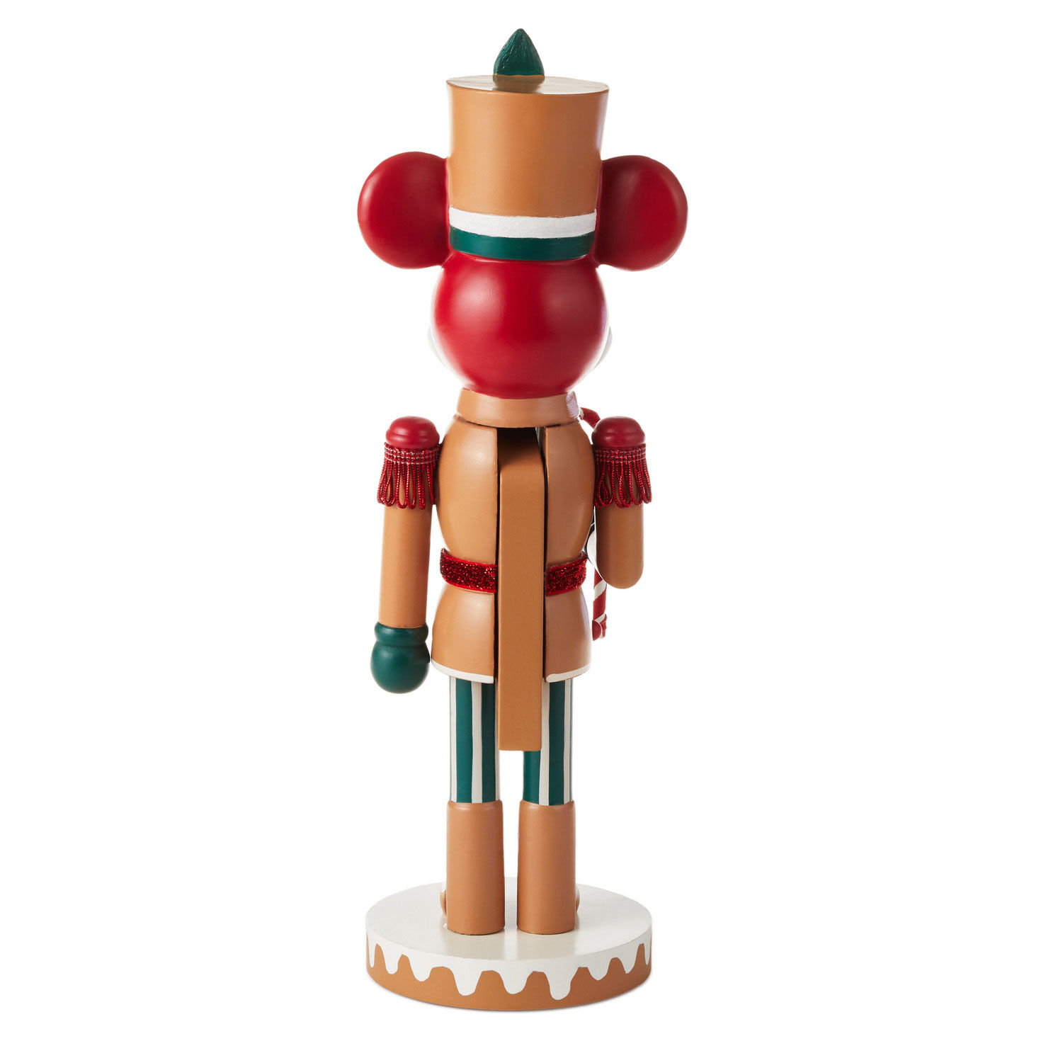 Disney Mickey Mouse Gingerbread Nutcracker Figurine, 13.5" - Figurines ...