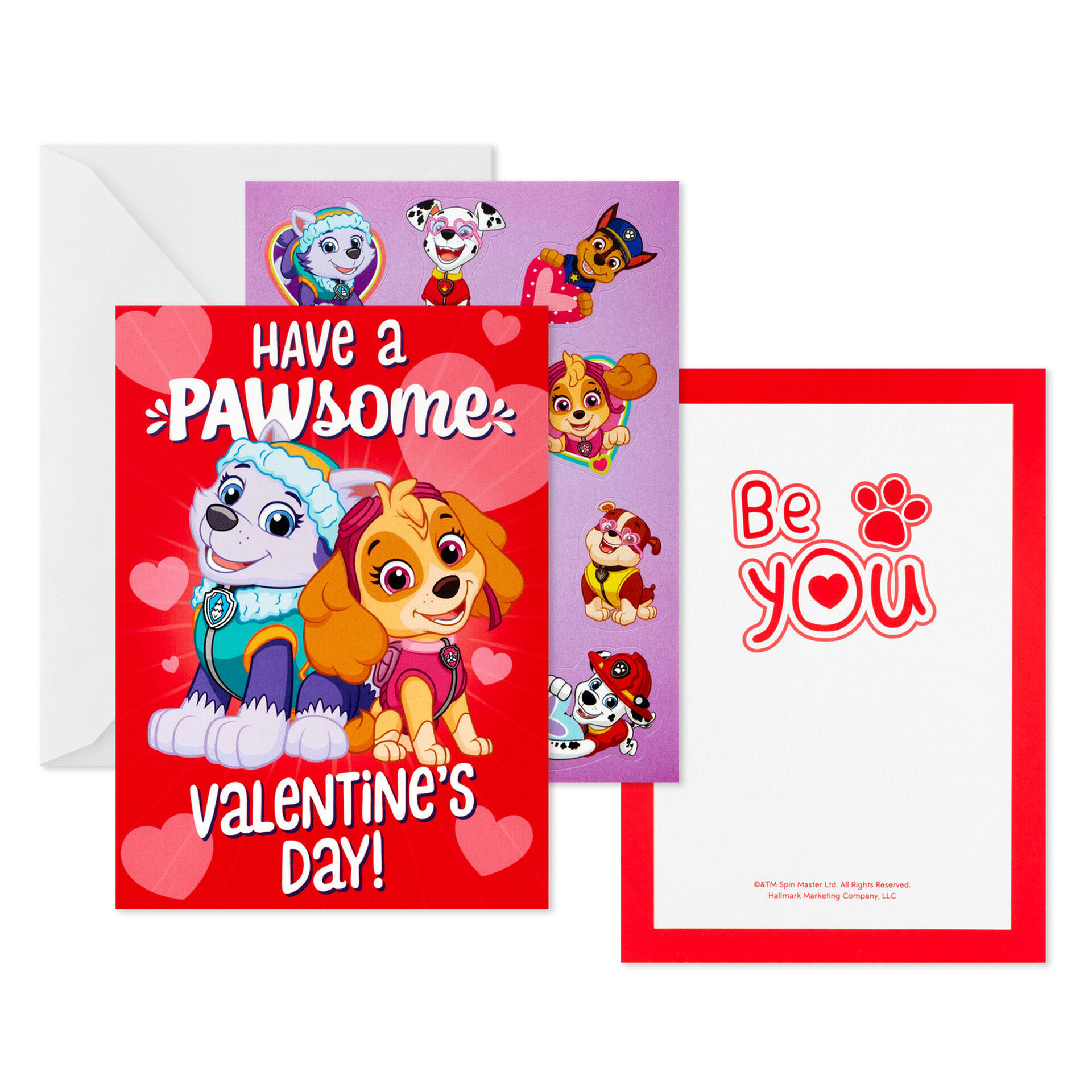 Paw Patrol™ Kids Assorted Valentines With Stickers, Pack of 24 - Boxed ...