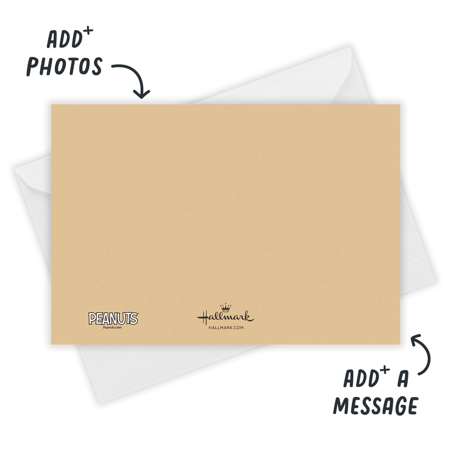 Peanuts® Snoopy Special Delivery Flat Christmas Photo Card - Photo ...