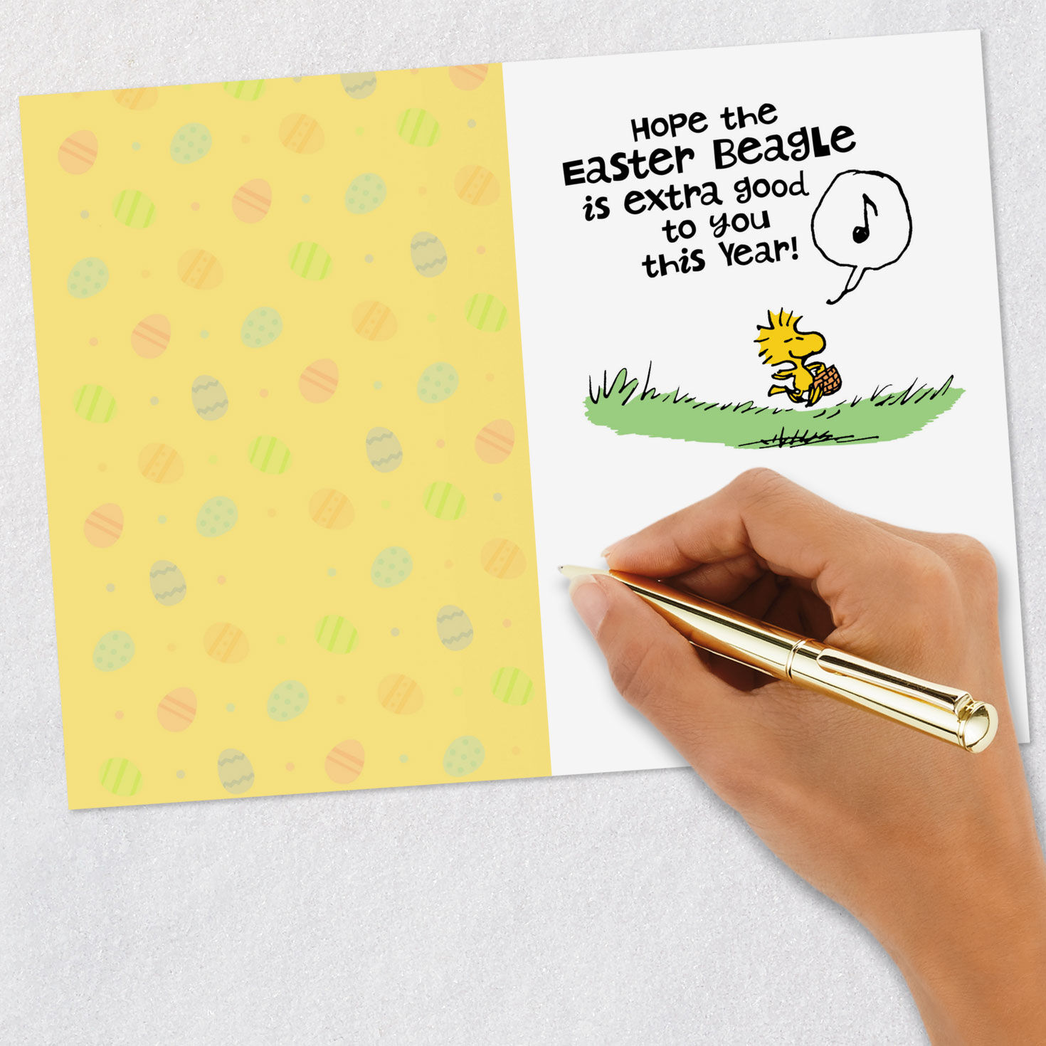 Peanuts® Snoopy Easter Beagle Easter Card - Greeting Cards | Hallmark