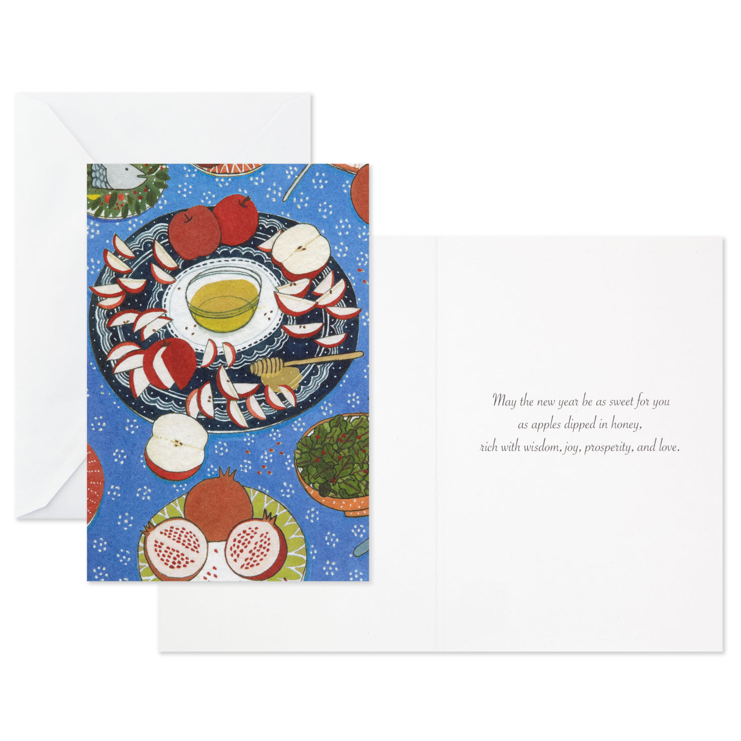 Plates of Fruit Rosh Hashanah Cards, Pack of 6 - Boxed Cards | Hallmark