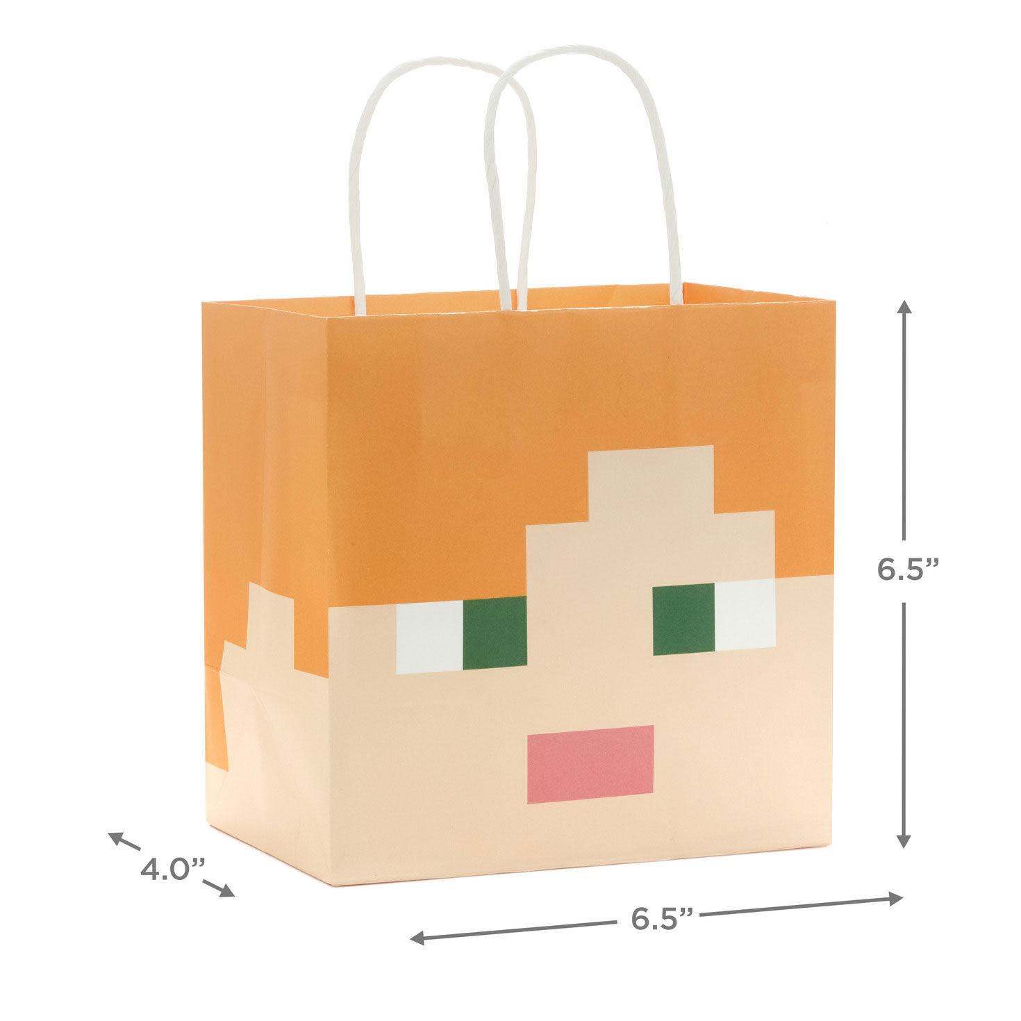 6.5" Minecraft 4-Pack Assorted Small Square Gift Bags - Gift Bags ...