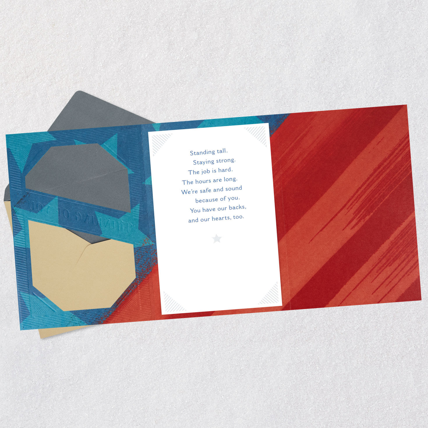 Thinking of You Military Appreciation Card - Greeting Cards | Hallmark