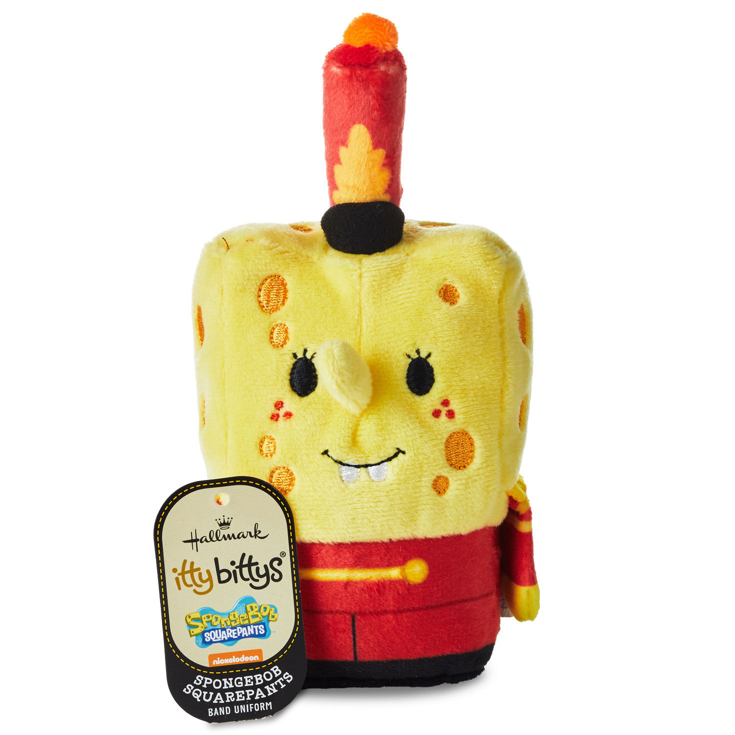 itty bittys® Nickelodeon SpongeBob SquarePants in Band Uniform Plush ...