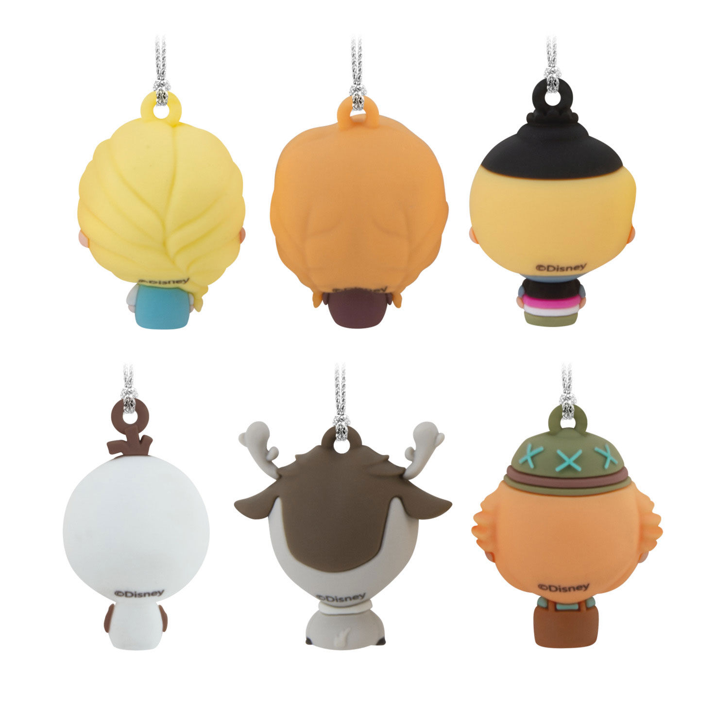 Mini Disney Frozen Shatterproof Hallmark Ornaments, Set of 6 - Hallmark ...
