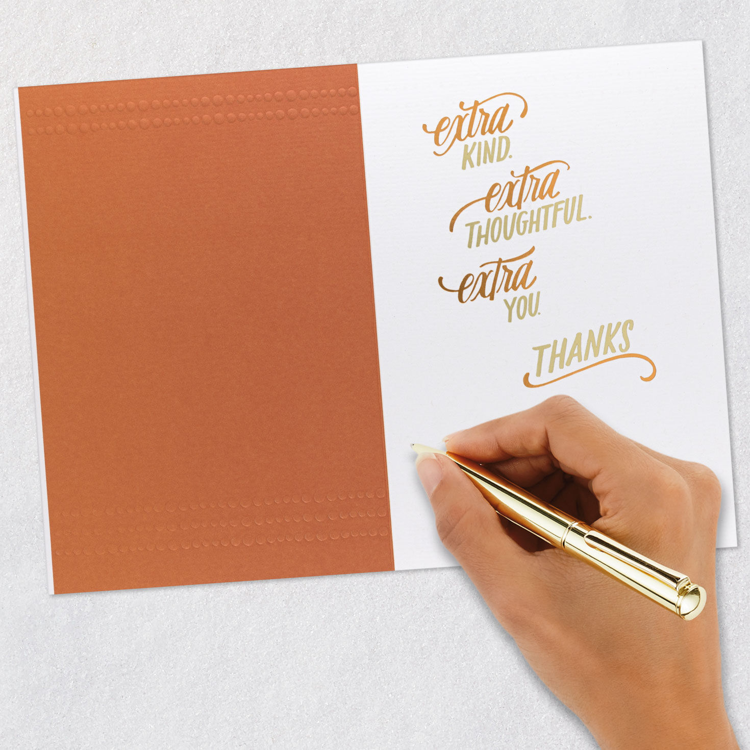 So Extra Kind and Thoughtful Thank You Card - Greeting Cards | Hallmark