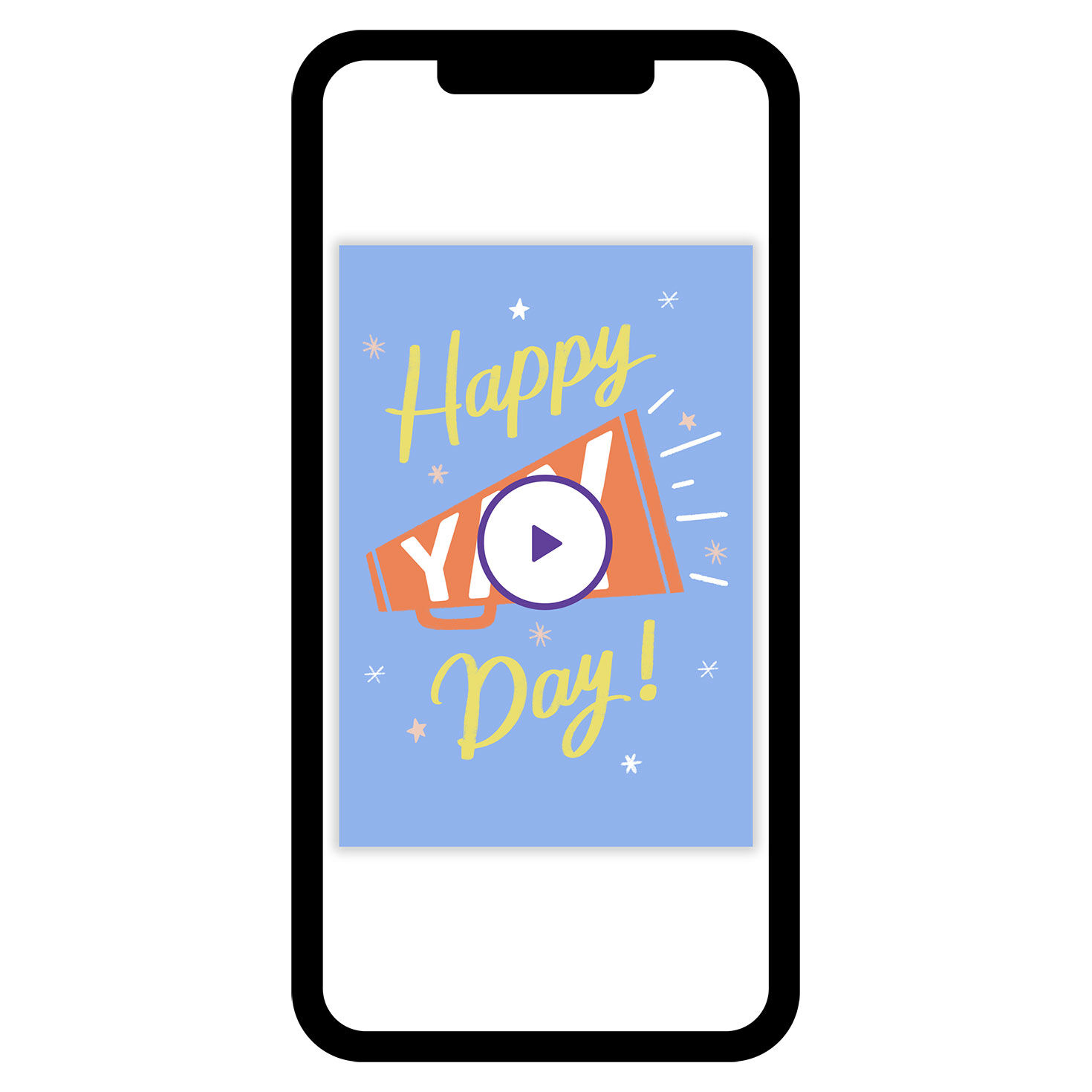 Happy Yay Day Megaphone Celebration eCard - eCards | Hallmark