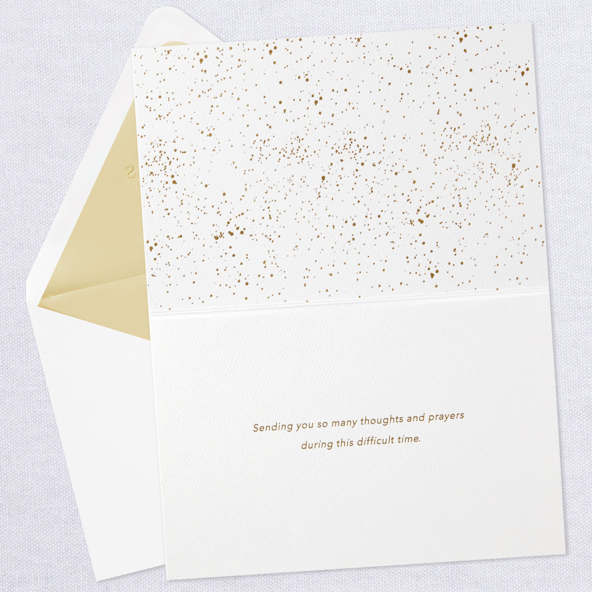 So Many Thoughts and Prayers Sympathy Card - Greeting Cards - Hallmark