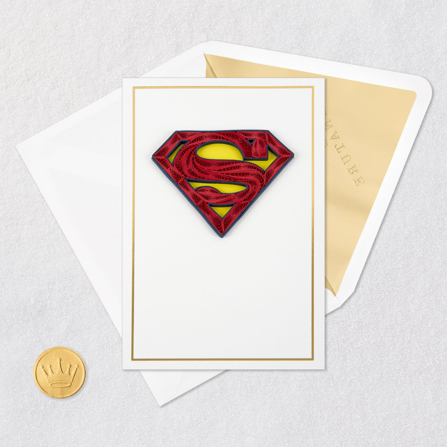 DC™ Superman™ You're a True Hero Quilled Paper Handmade Father's Day ...