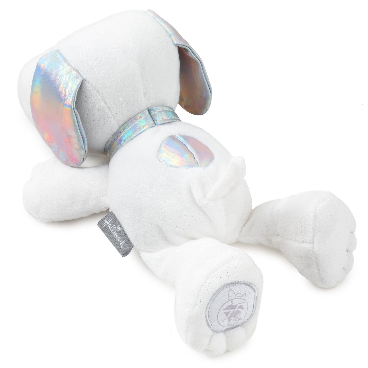 Peanuts® 75th Anniversary Floppy Snoopy Plush, 11" - Classic Stuffed ...