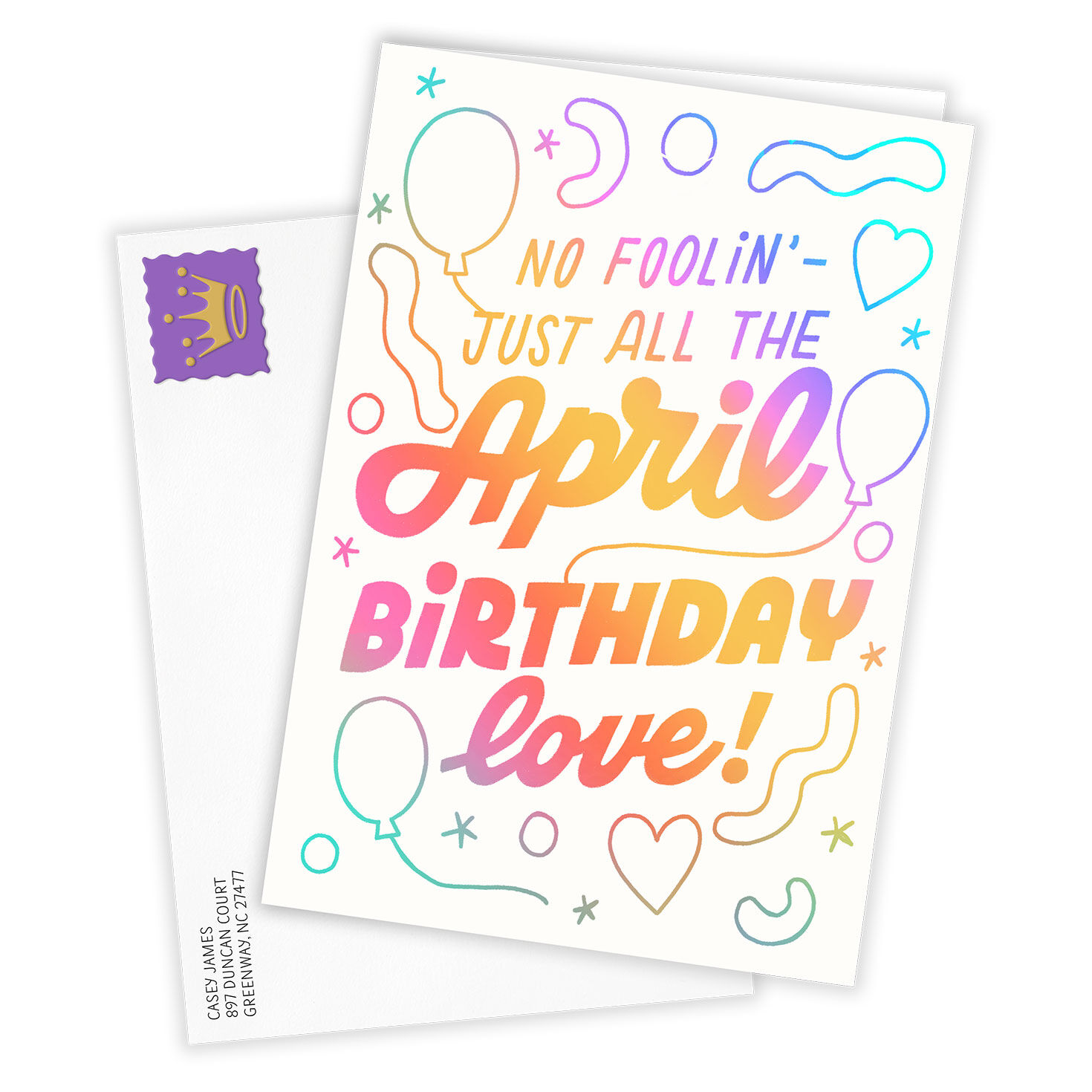 No Foolin' April Love Custom Birthday Card - Greeting Cards | Hallmark