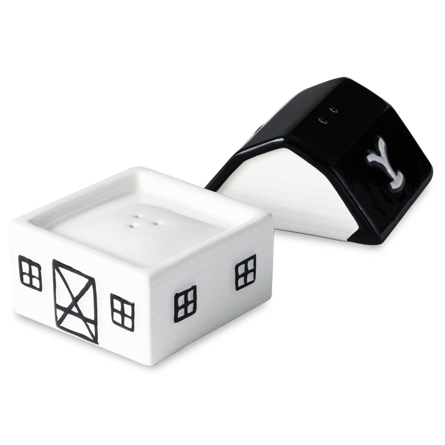 Yellowstone Dutton Ranch Barn Stacked Salt and Pepper Shaker Set ...