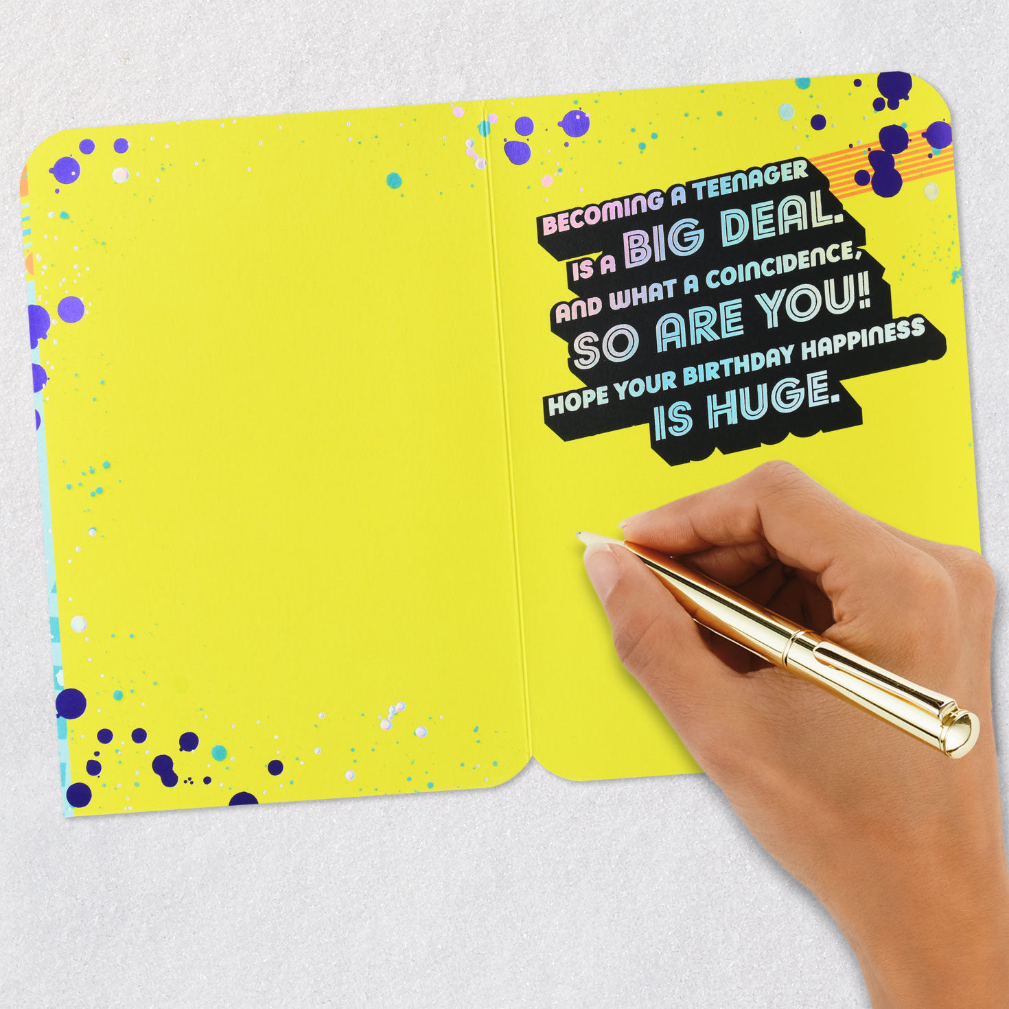 Big Deal 13th Birthday Card - Greeting Cards | Hallmark