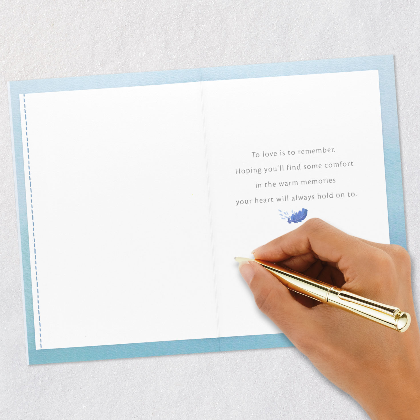 Wishing You Comfort and Warm Memories Sympathy Card - Greeting Cards ...