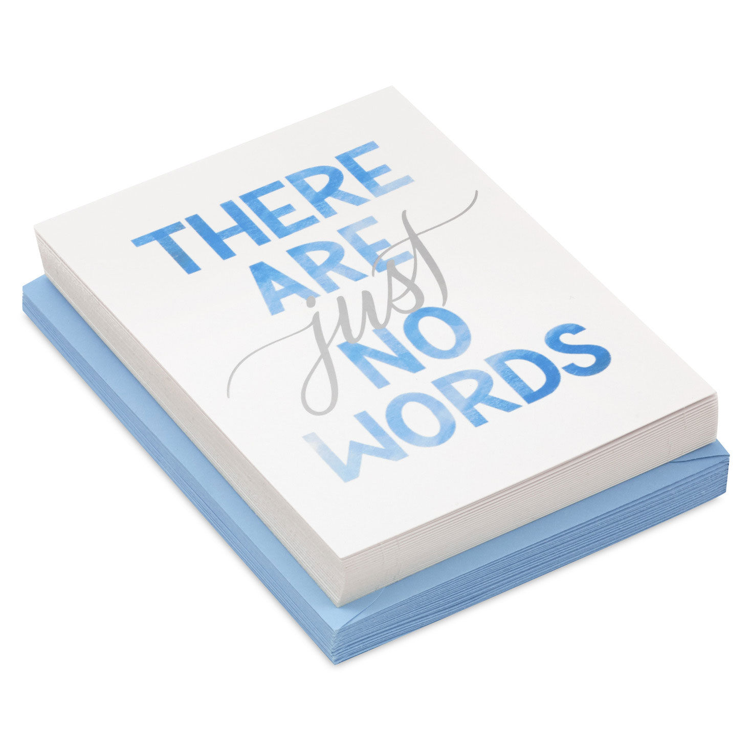 There Are No Words Blank Sympathy Notes, Pack of 20 - Note Cards ...