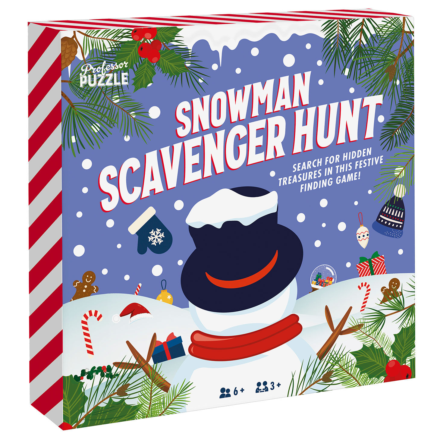 Professor Puzzle Snowman Scavenger Hunt - Family Games | Hallmark