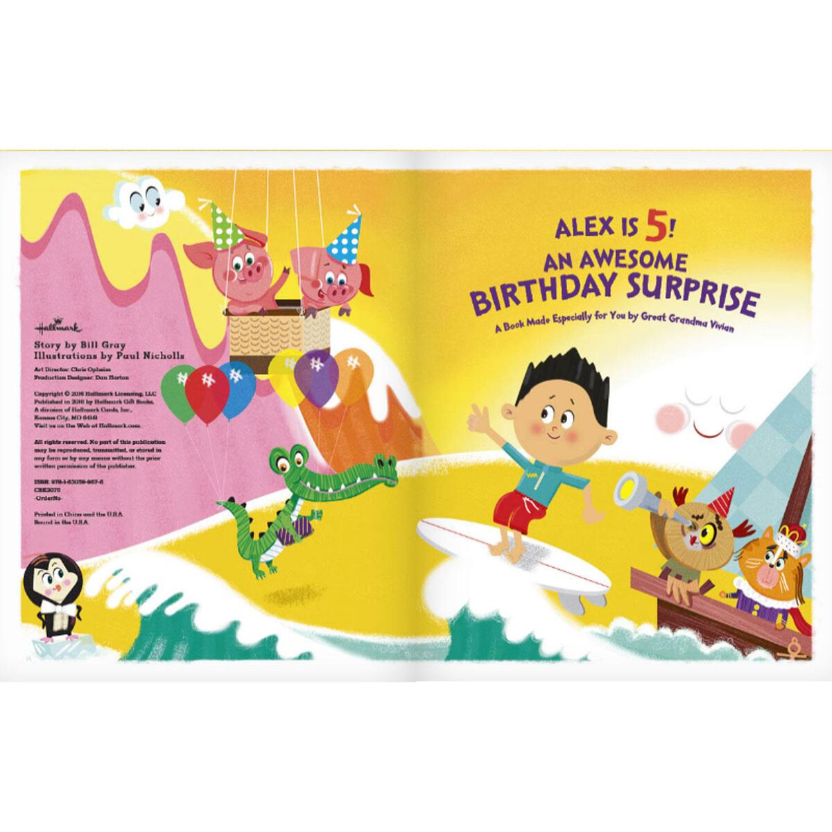 Birthday Surprise Personalized Book - Personalized Books - Hallmark