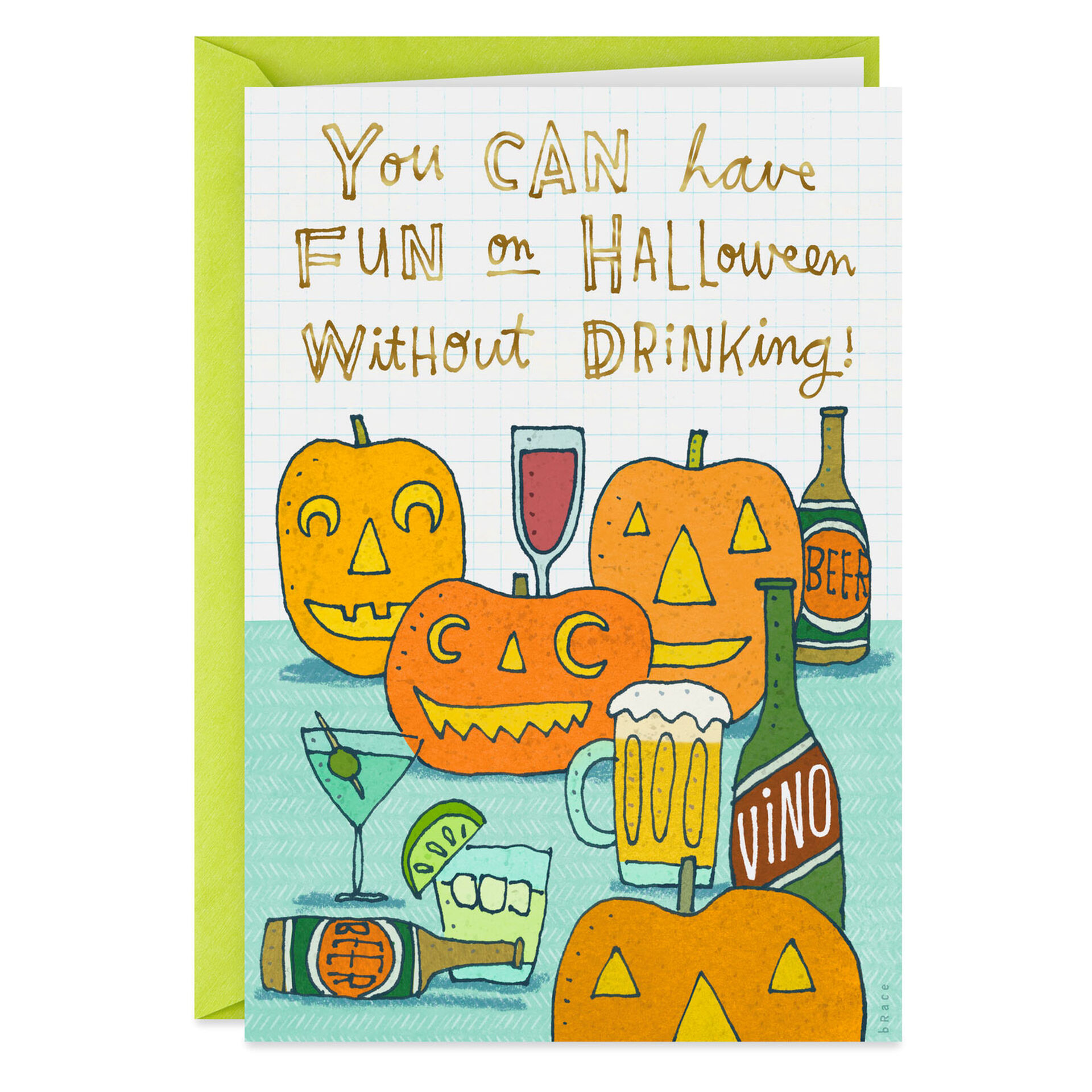 I Need Drinks Funny Halloween Card Greeting Cards Hallmark