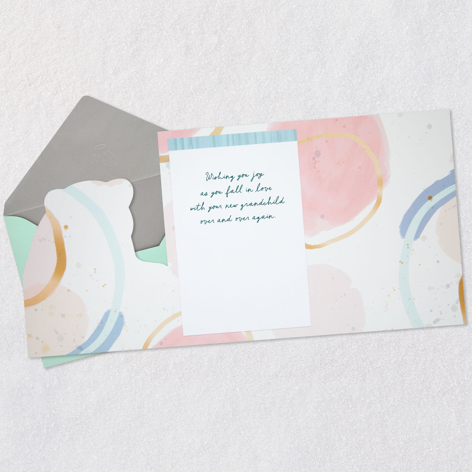 The Huggiest Job in the World New Baby Card for Grandparents - Greeting ...