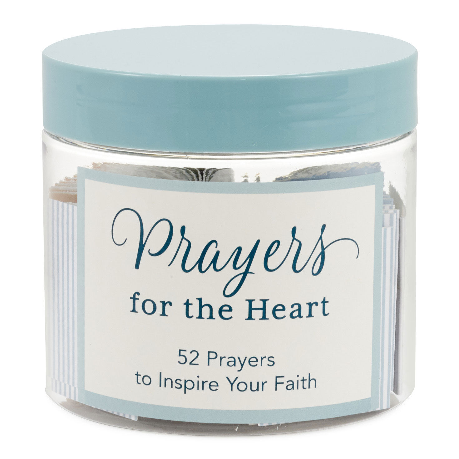 DaySpring Prayers for the Heart Jar With 52 Prayer Cards - Decorative ...