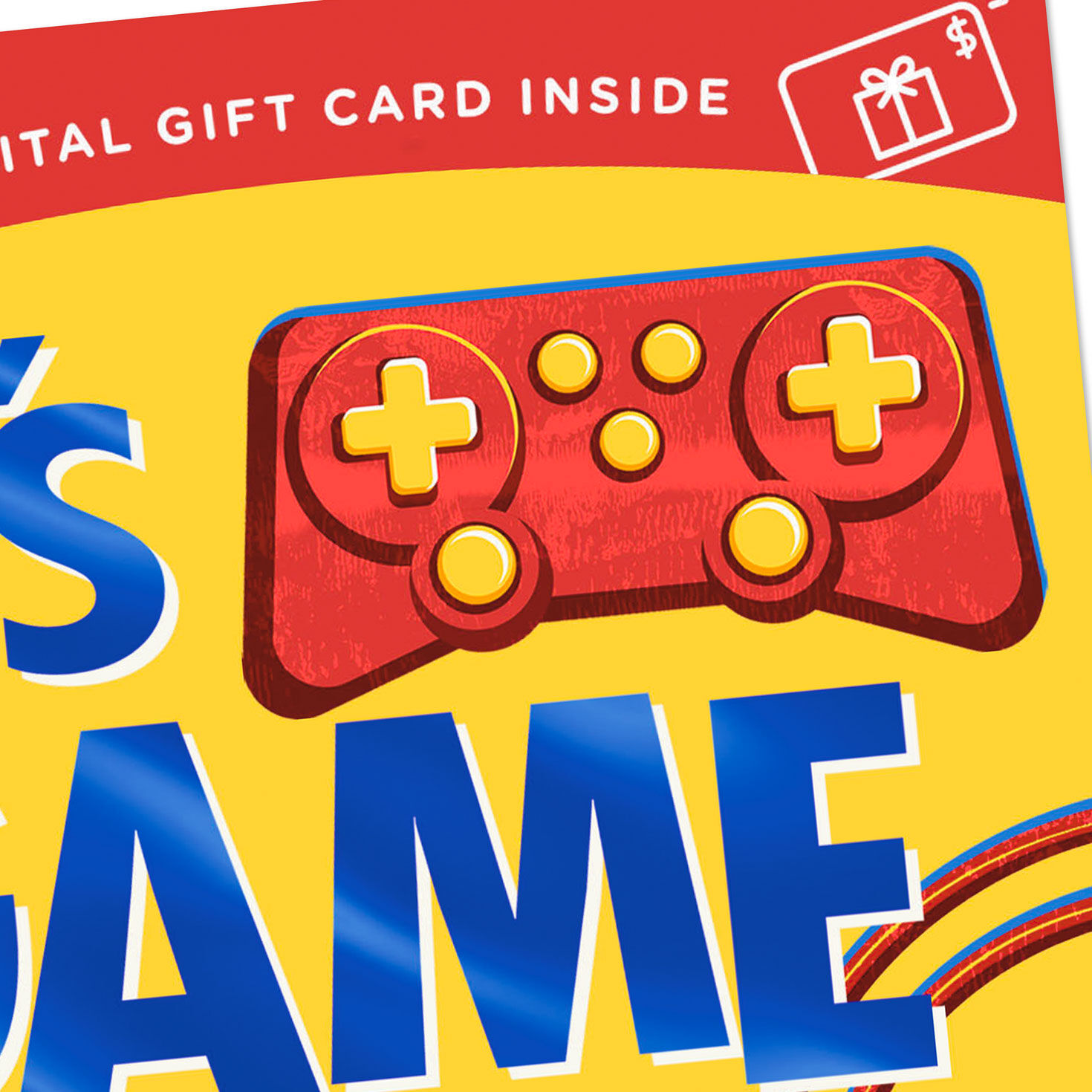 Game On Gift Card Greeting Birthday Card for Kids - Greeting Cards ...