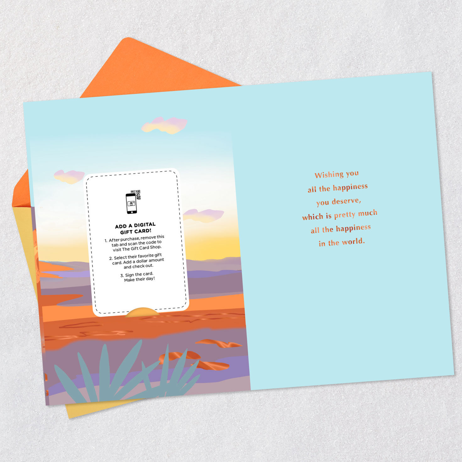 All the Happiness in the World Gift Card Greeting Birthday Card ...