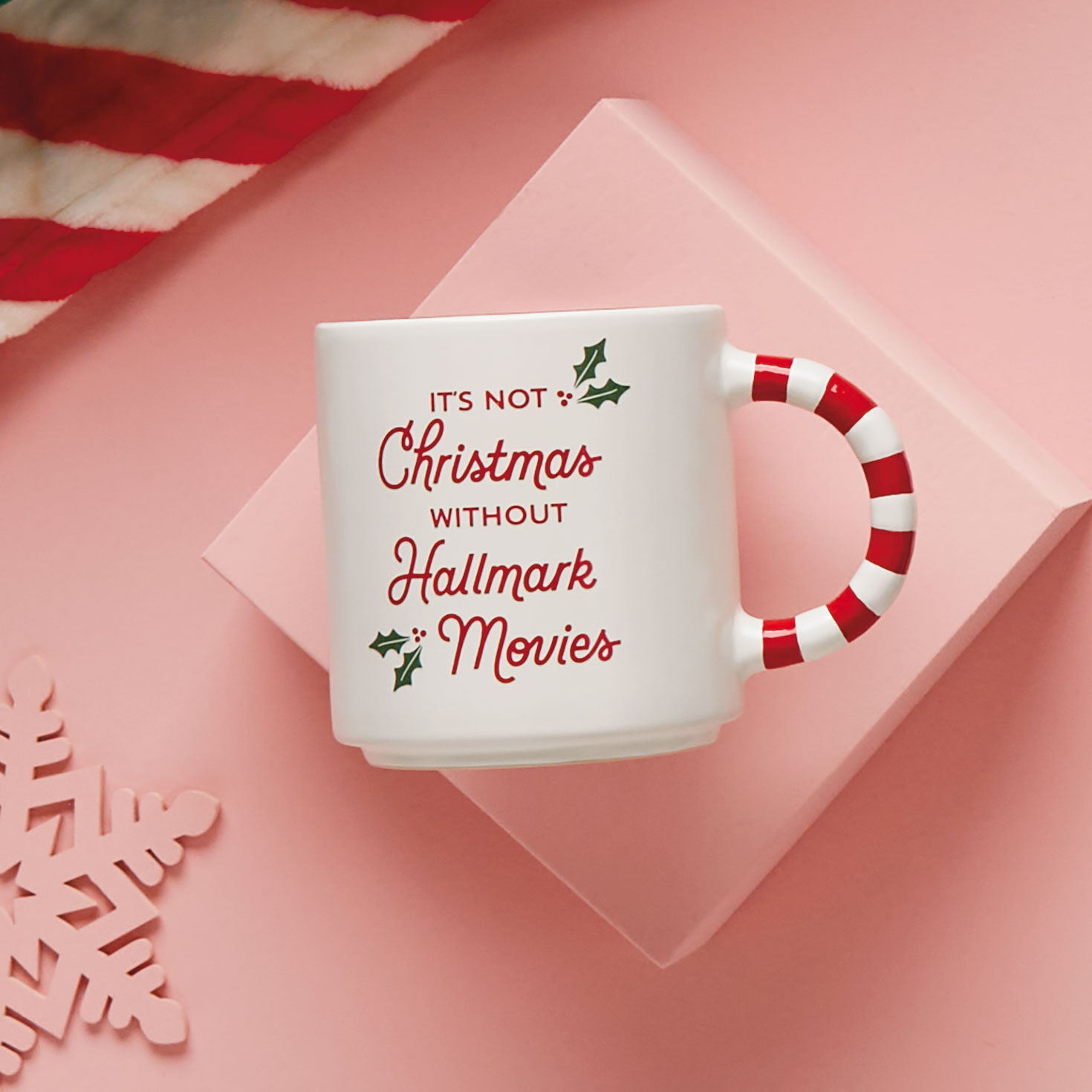 Hallmark Channel It's Not Christmas Without Hallmark Movies Mug, 17 oz ...