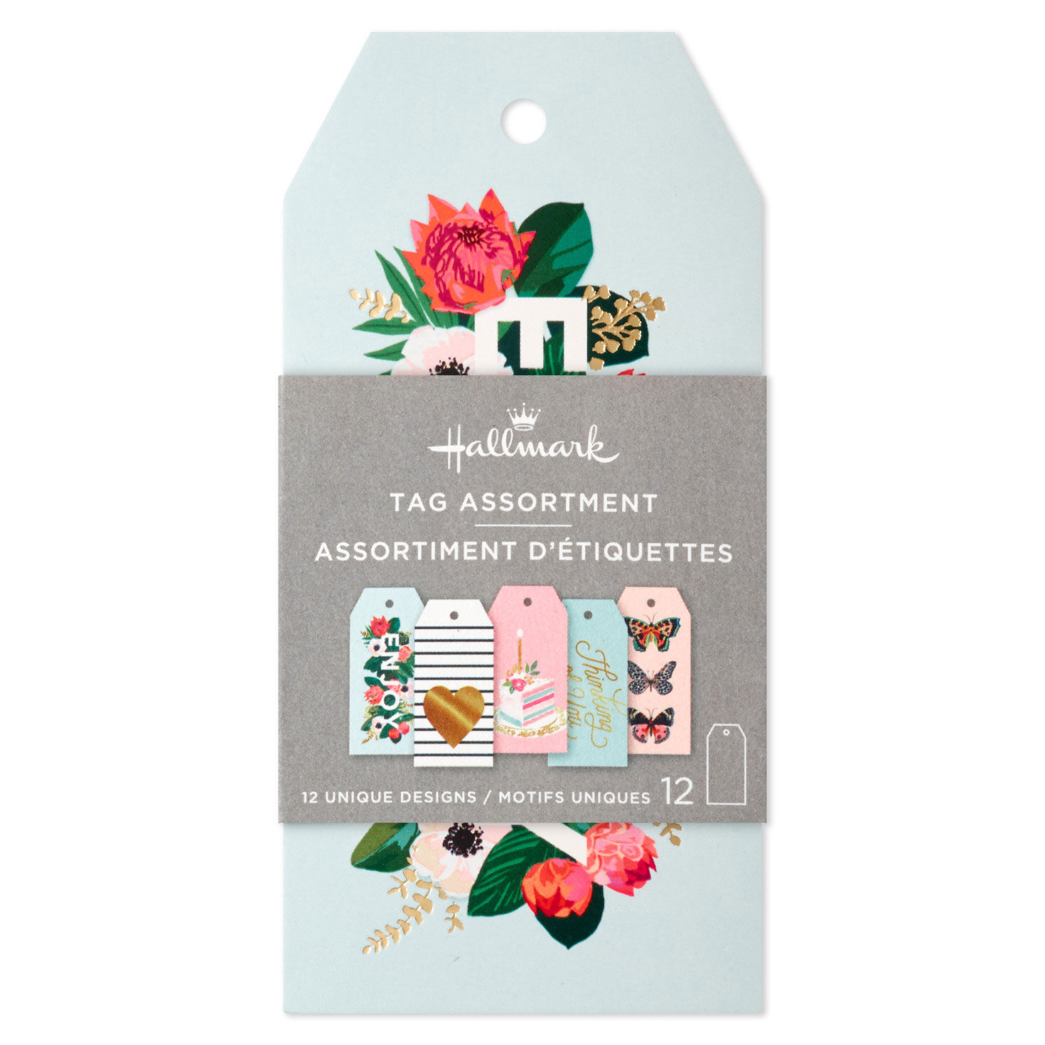 Refined Patterns 12-Pack Assorted Large Gift Tags - Seals & Gift Tags ...