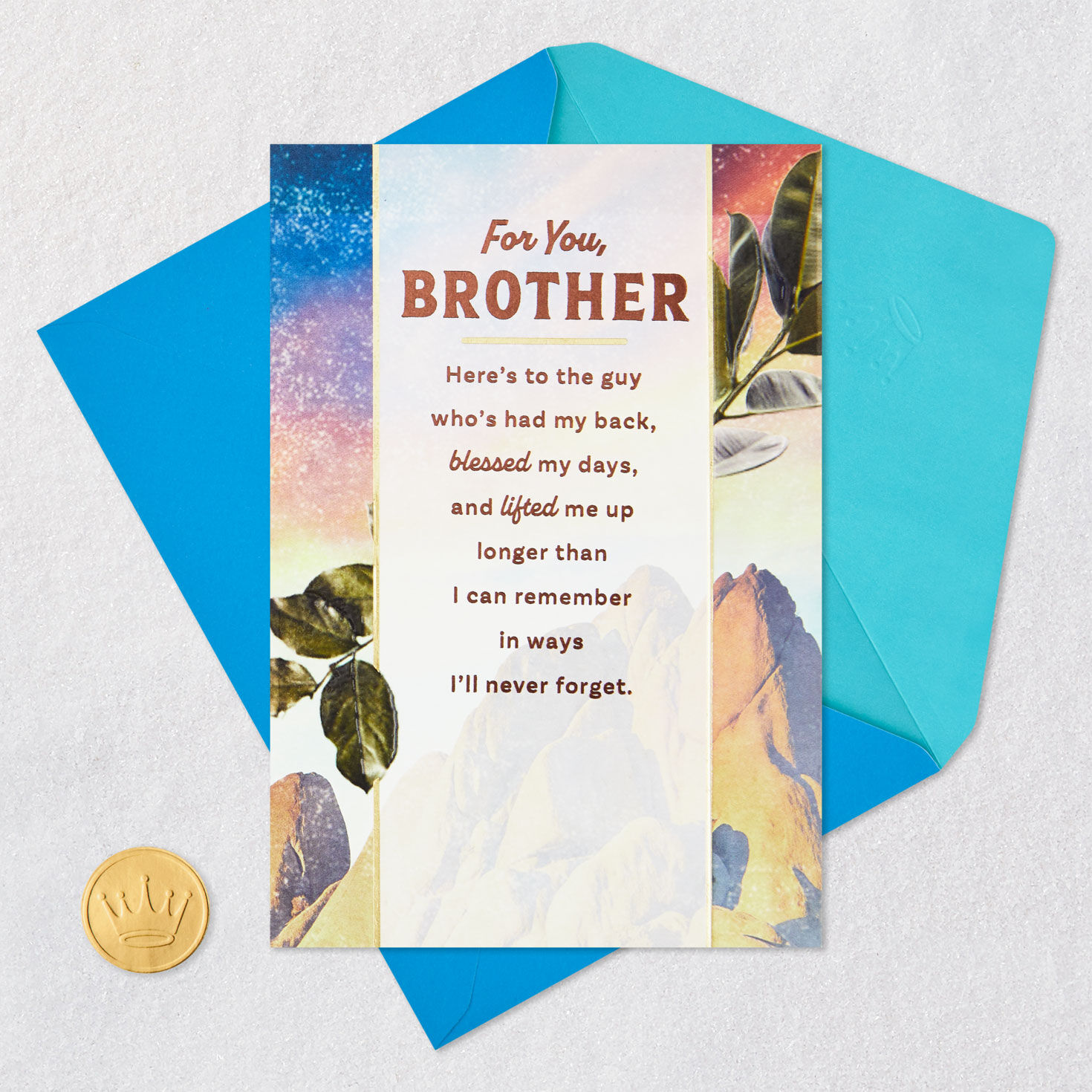 Here's to a Brother Who's Loved So Much Birthday Card - Greeting Cards ...