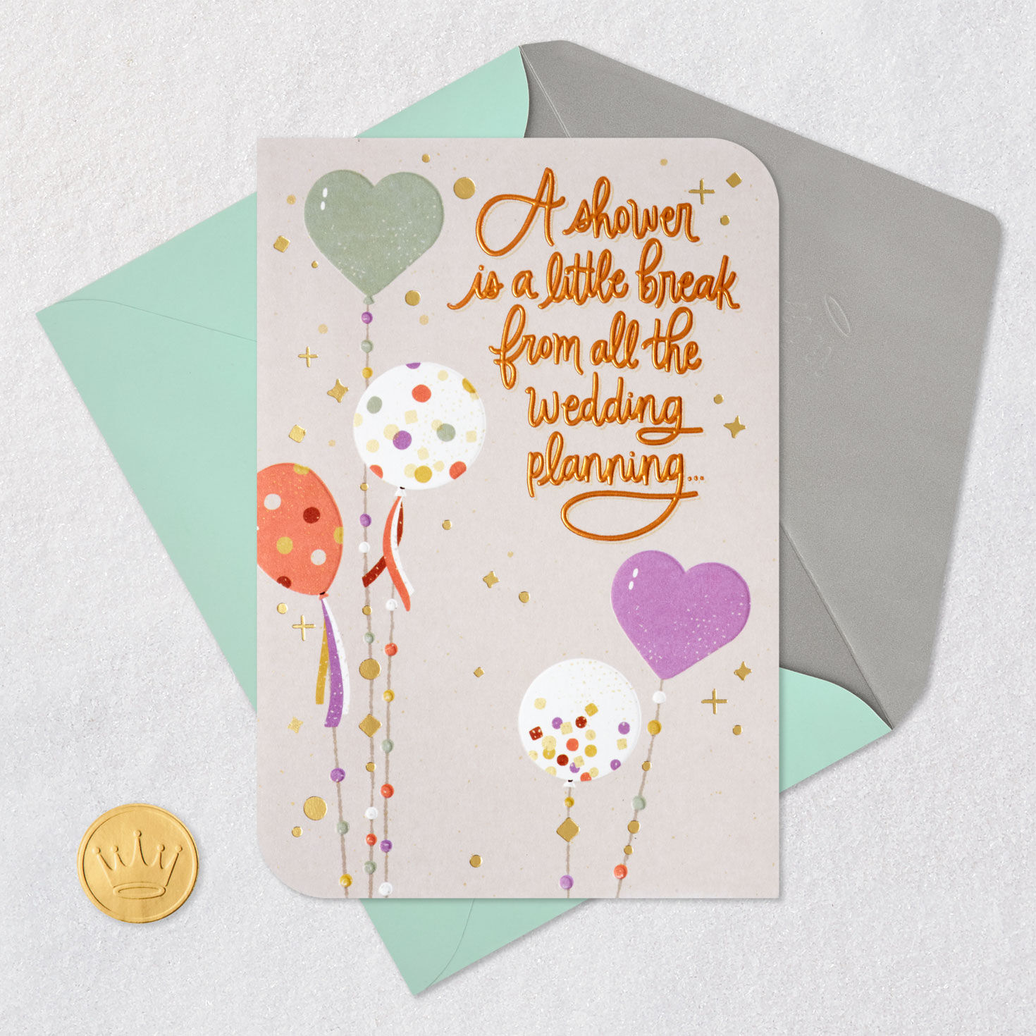 A Little Break to Celebrate Bridal Shower Card - Greeting Cards | Hallmark