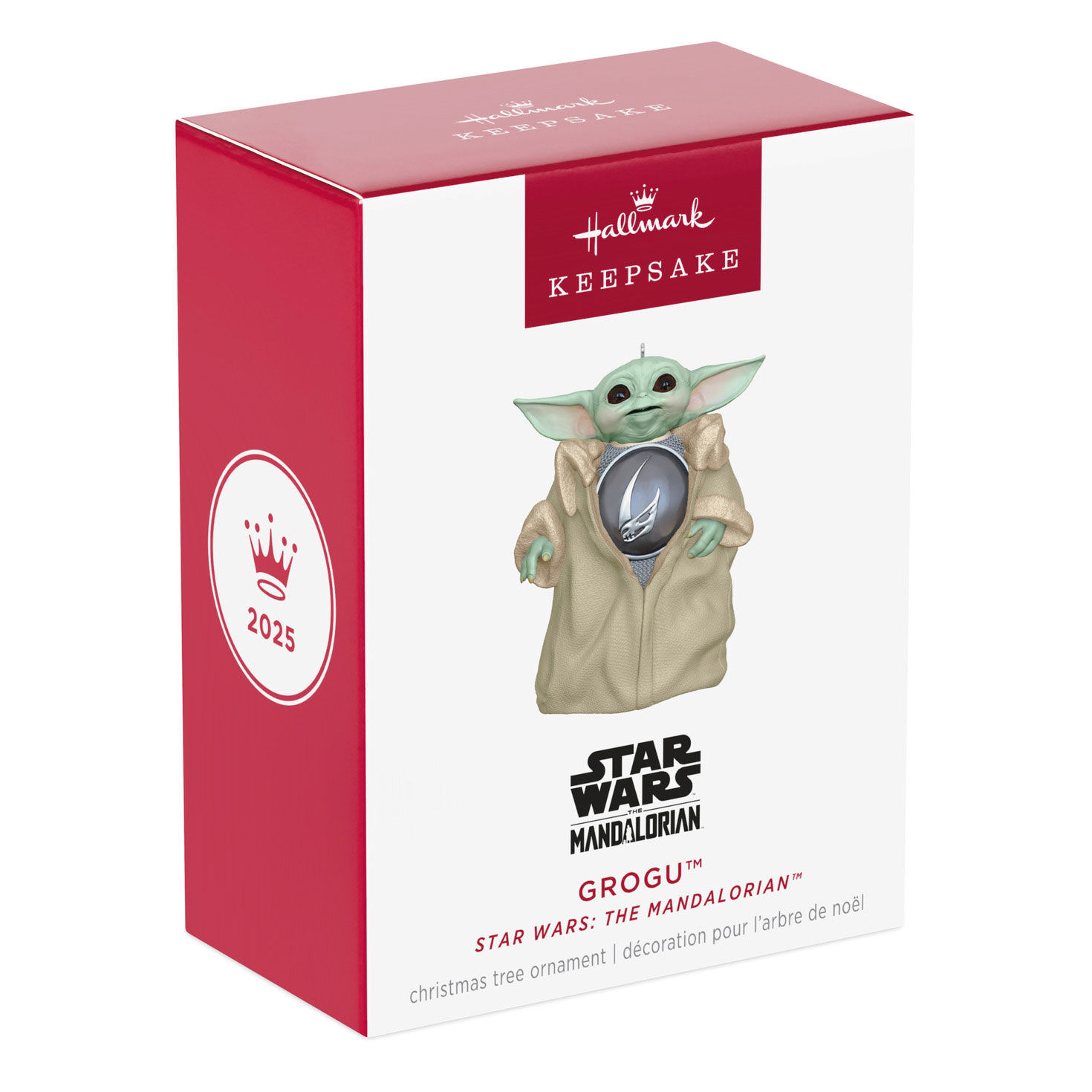 Star Wars: The Mandalorian™ Grogu™ With Mudhorn Signet Ornament ...