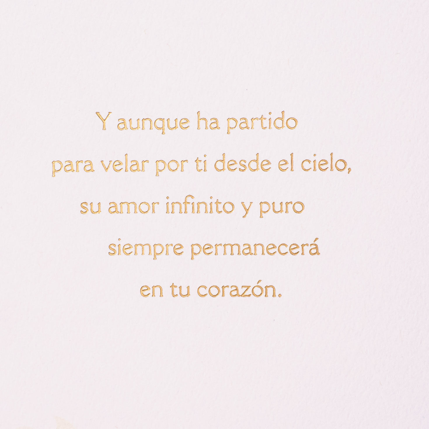 Your Mother Lives On In You Spanish-Language Sympathy Card - Greeting ...